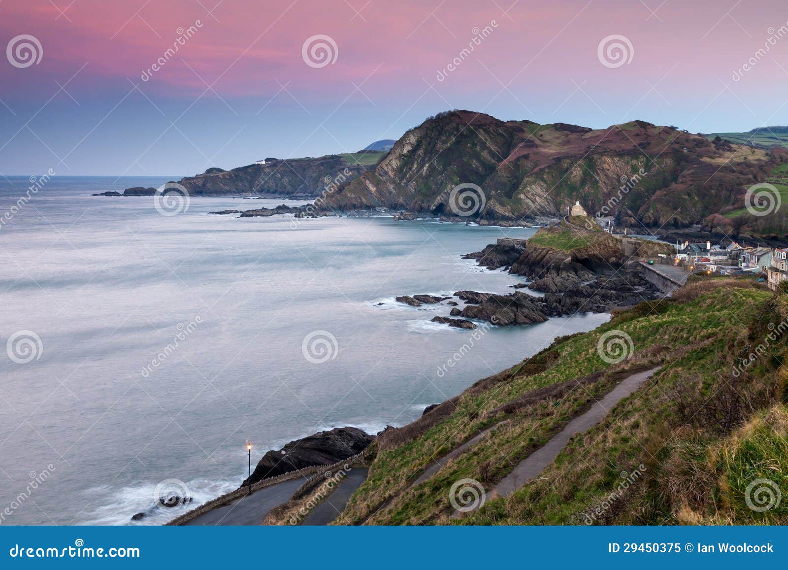 Ilfracombe Devon England stock image. Image of coastline - 29450375