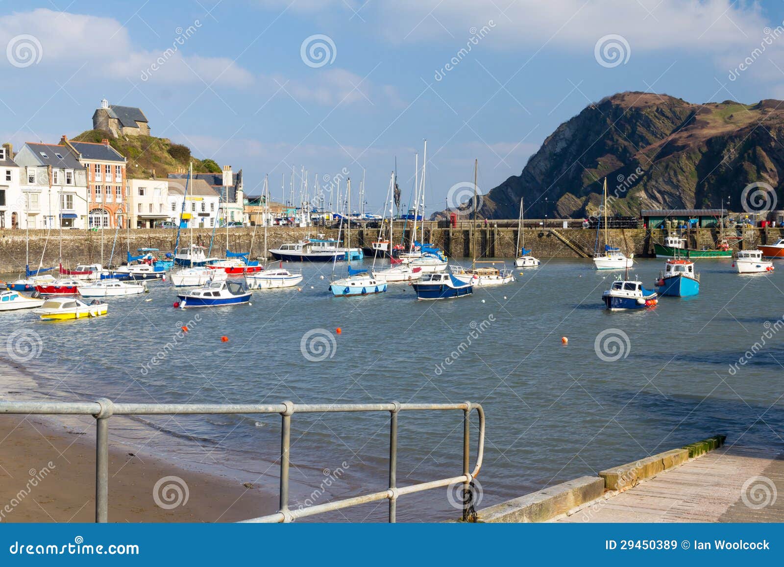 Ilfracombe Devon England stock image. Image of harbour - 29450389