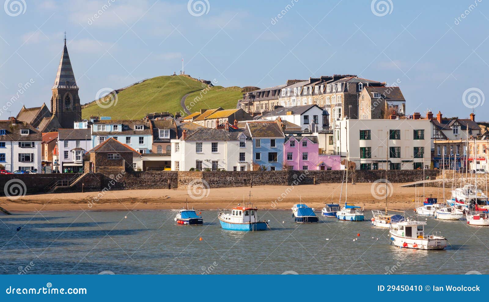 Ilfracombe Devon England stock photo. Image of coast - 29450410