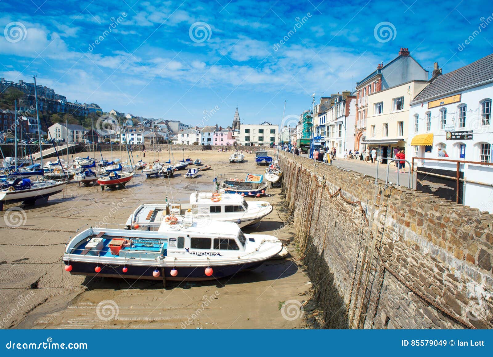 Ilfracombe Harbour , North Devon Editorial Stock Image - Image of devon ...