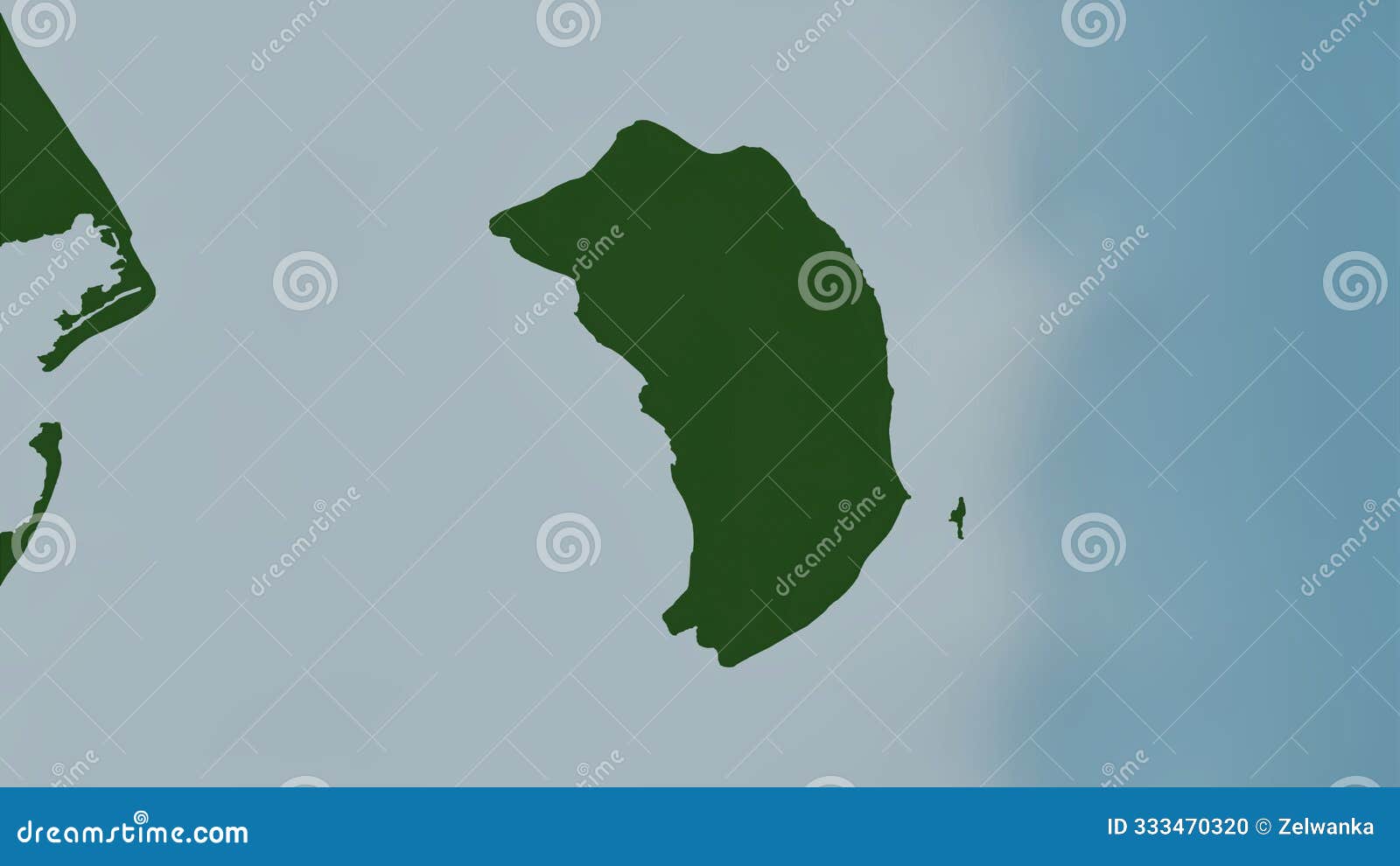 Ilha Matemo. Mozambique. Physical Stock Illustration - Illustration of ...