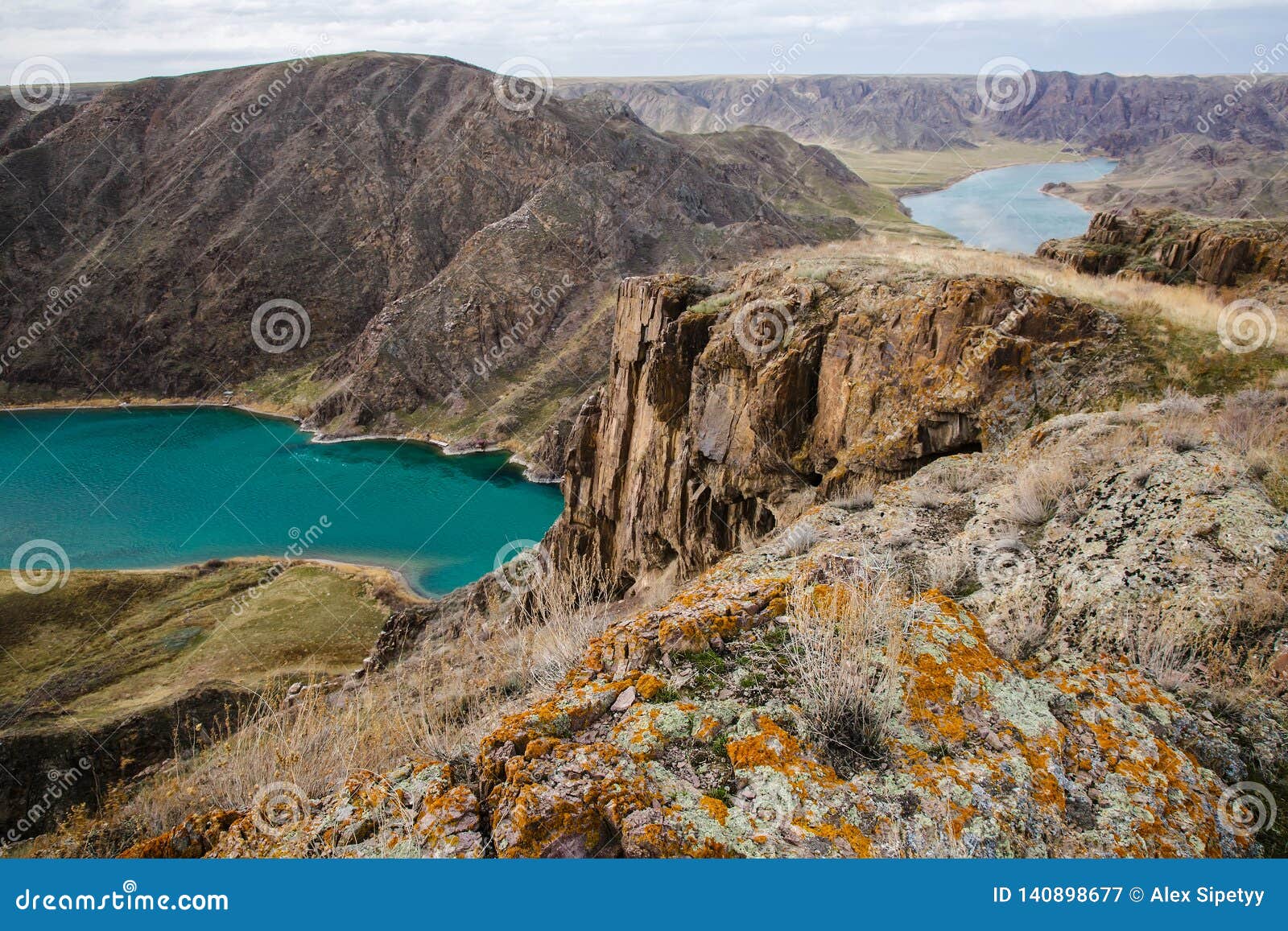Ili River in Spring. Kazakhstan Stock Image - Image of scenic, region ...