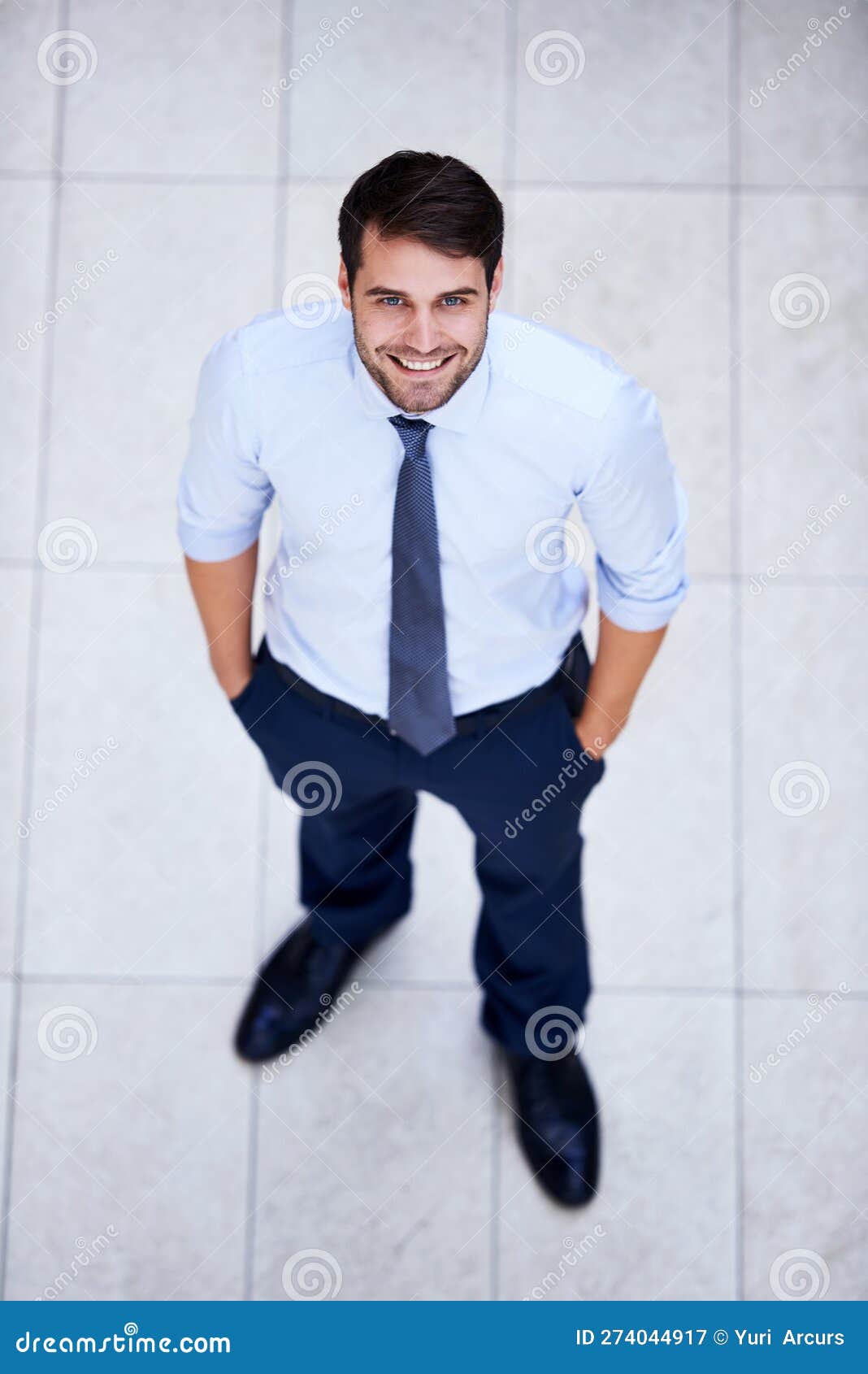 Ill Get To the Top Eventually. High Angle Portrait of a Confident ...