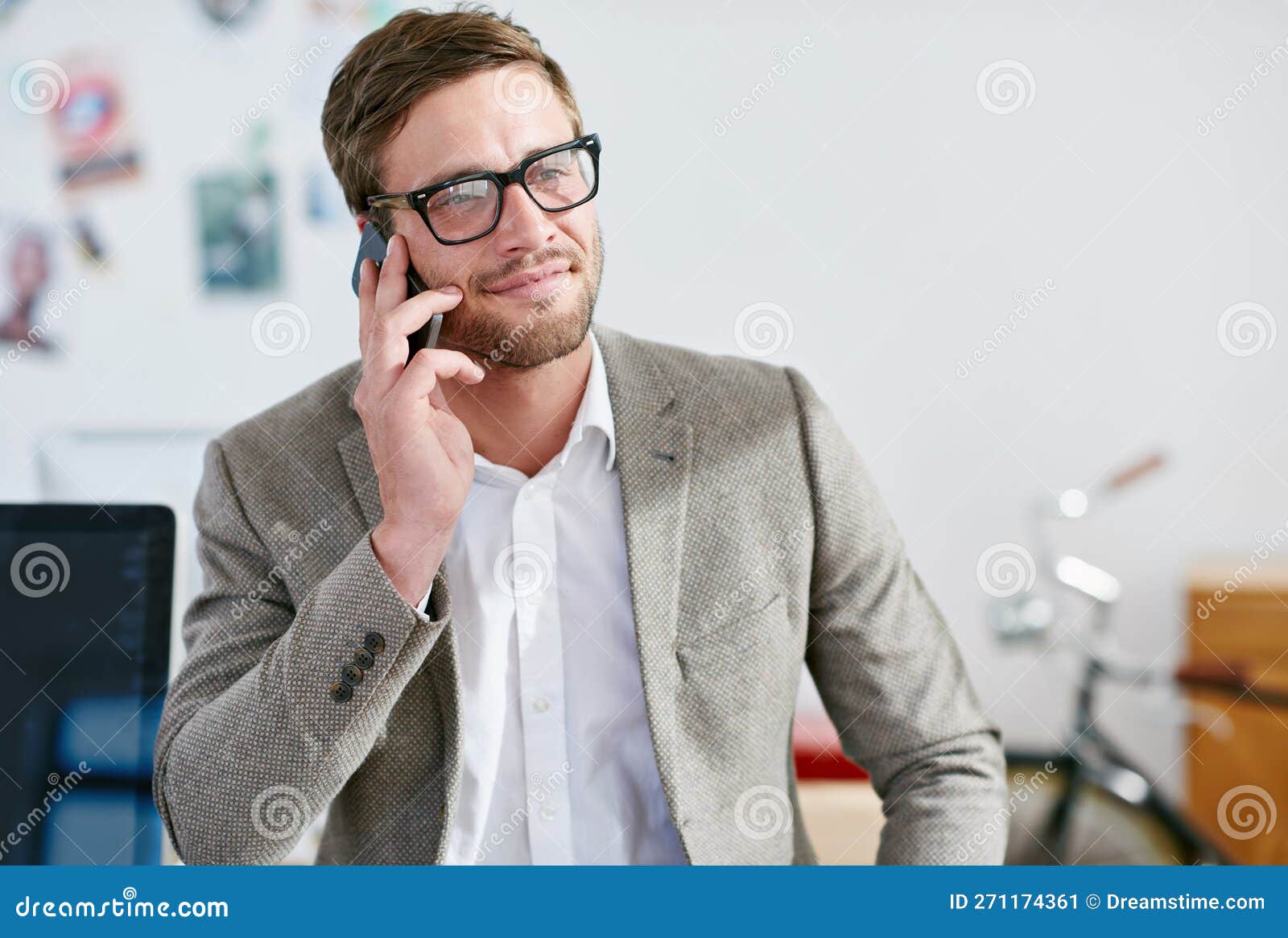 Ill let you make the call stock image. Image of occupation - 271174361