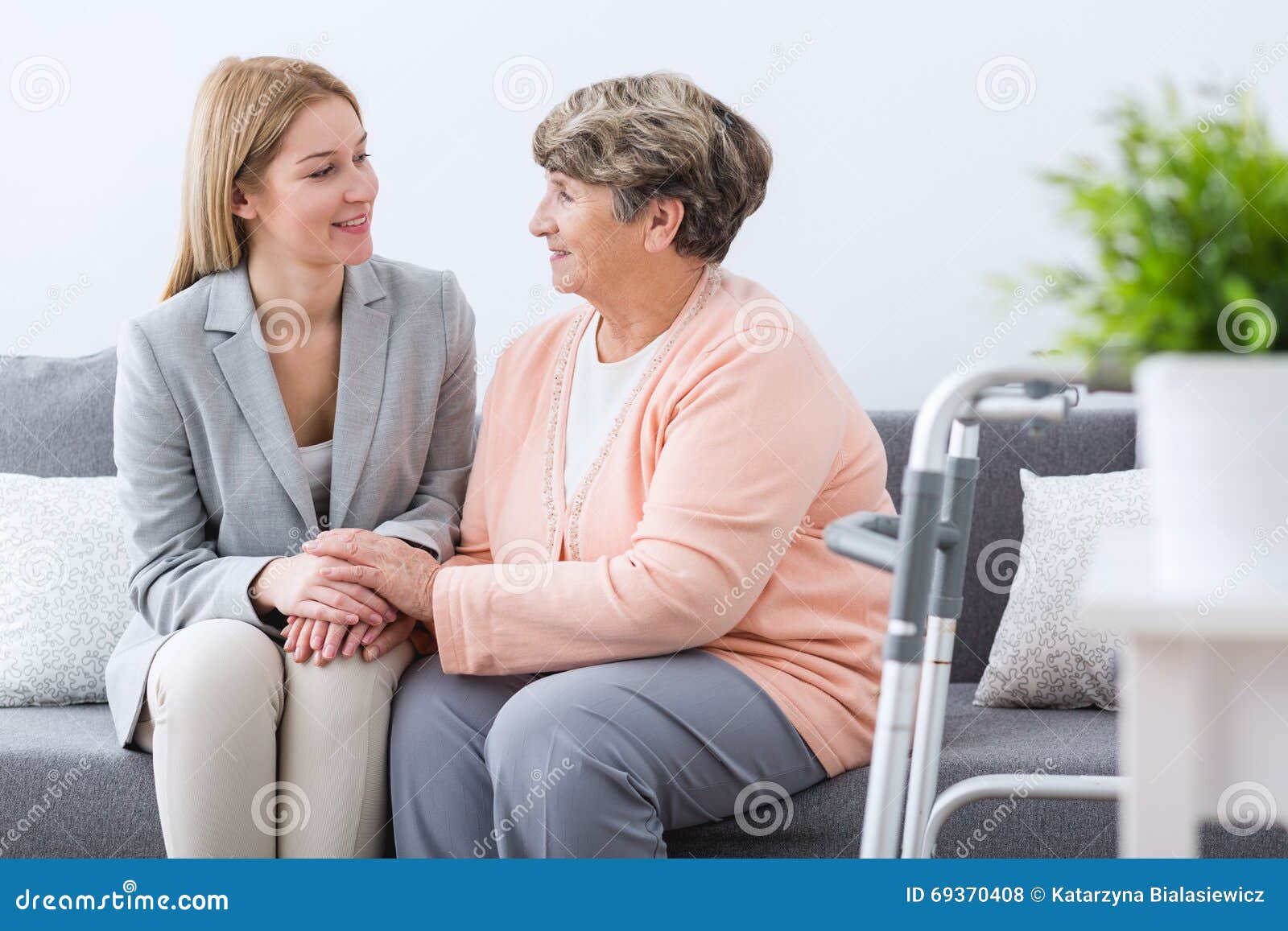 Ill Senior Having Family Support Stock Photo - Image of medicine ...
