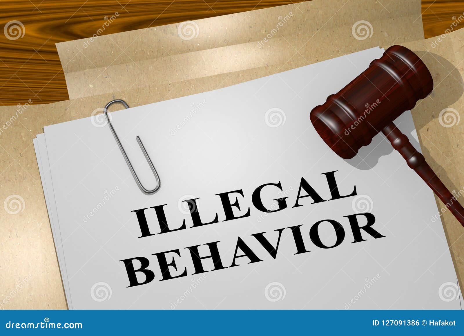 ILLEGAL BEHAVIOR concept stock illustration. Illustration of behavior ...