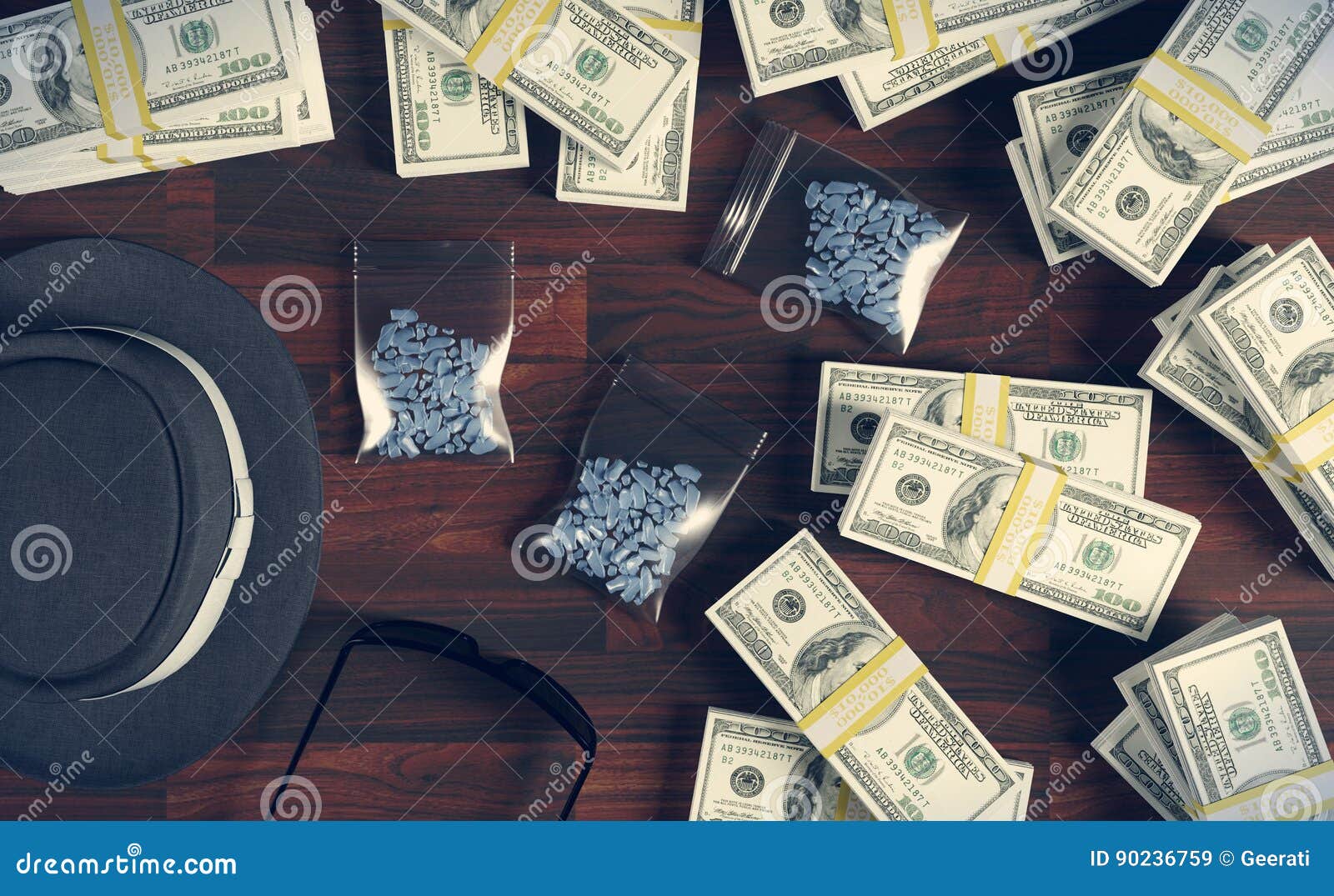 Illegal Business Drugs and Dollars, Mafia Drug Dealer Stock ... Illegal Business Drugs and Dollars, Mafia Drug Dealer Stock ...