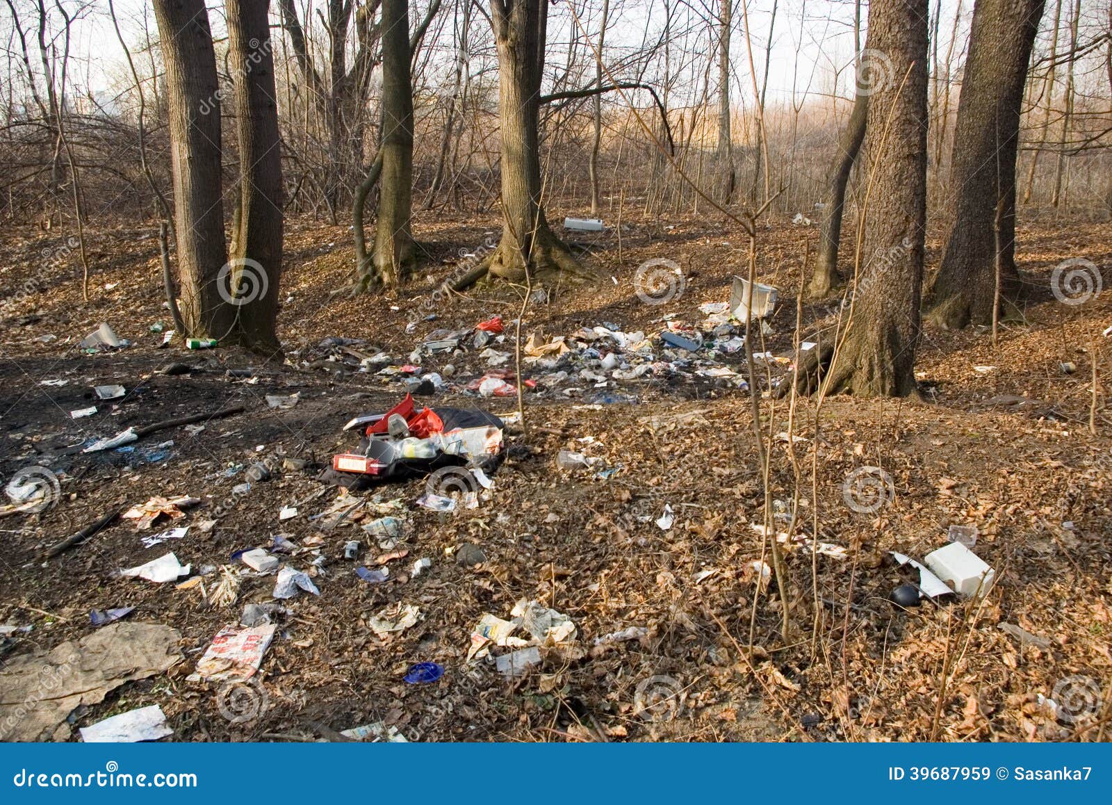 Illegal dumps stock image. Image of stack, illegal, environment - 39687959