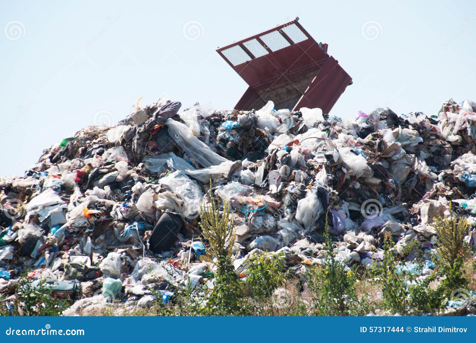 Illegal landfill stock photo. Image of condition, epidemic - 57317444