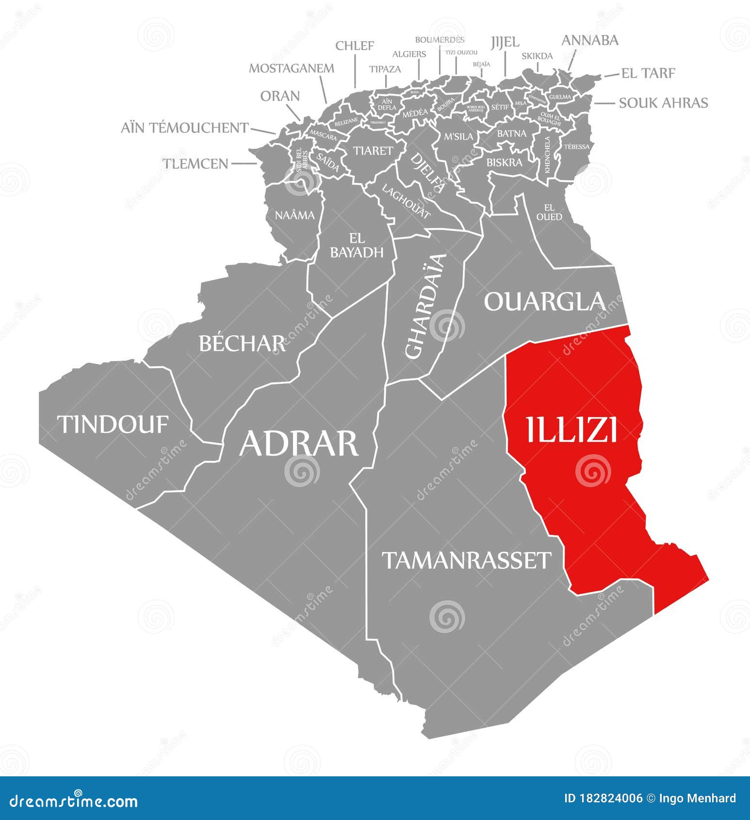 Illizi Map Stock Illustrations – 138 Illizi Map Stock Illustrations ...