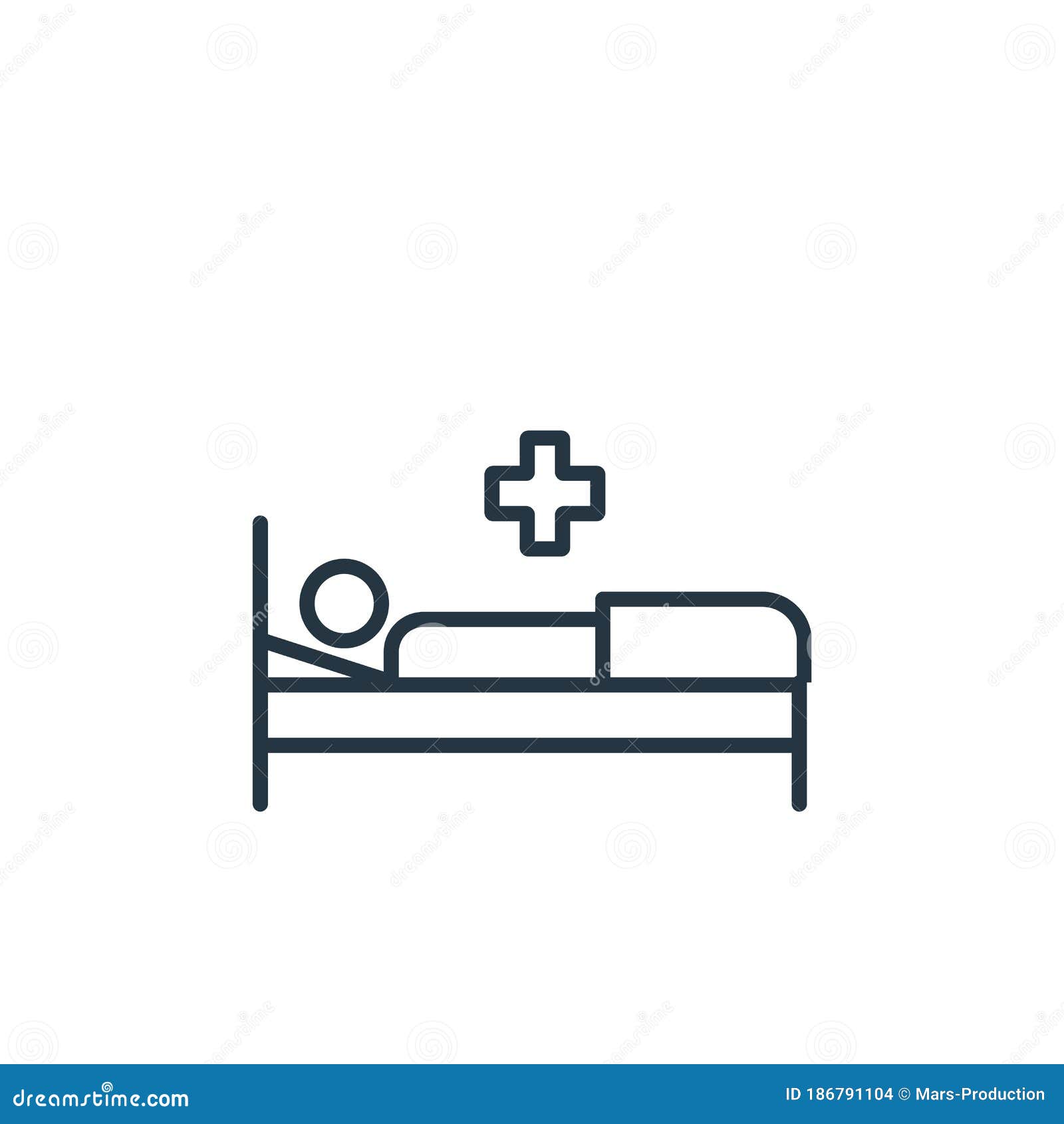 Illness Vector Icon. Illness Editable Stroke. Illness Linear Symbol for ...