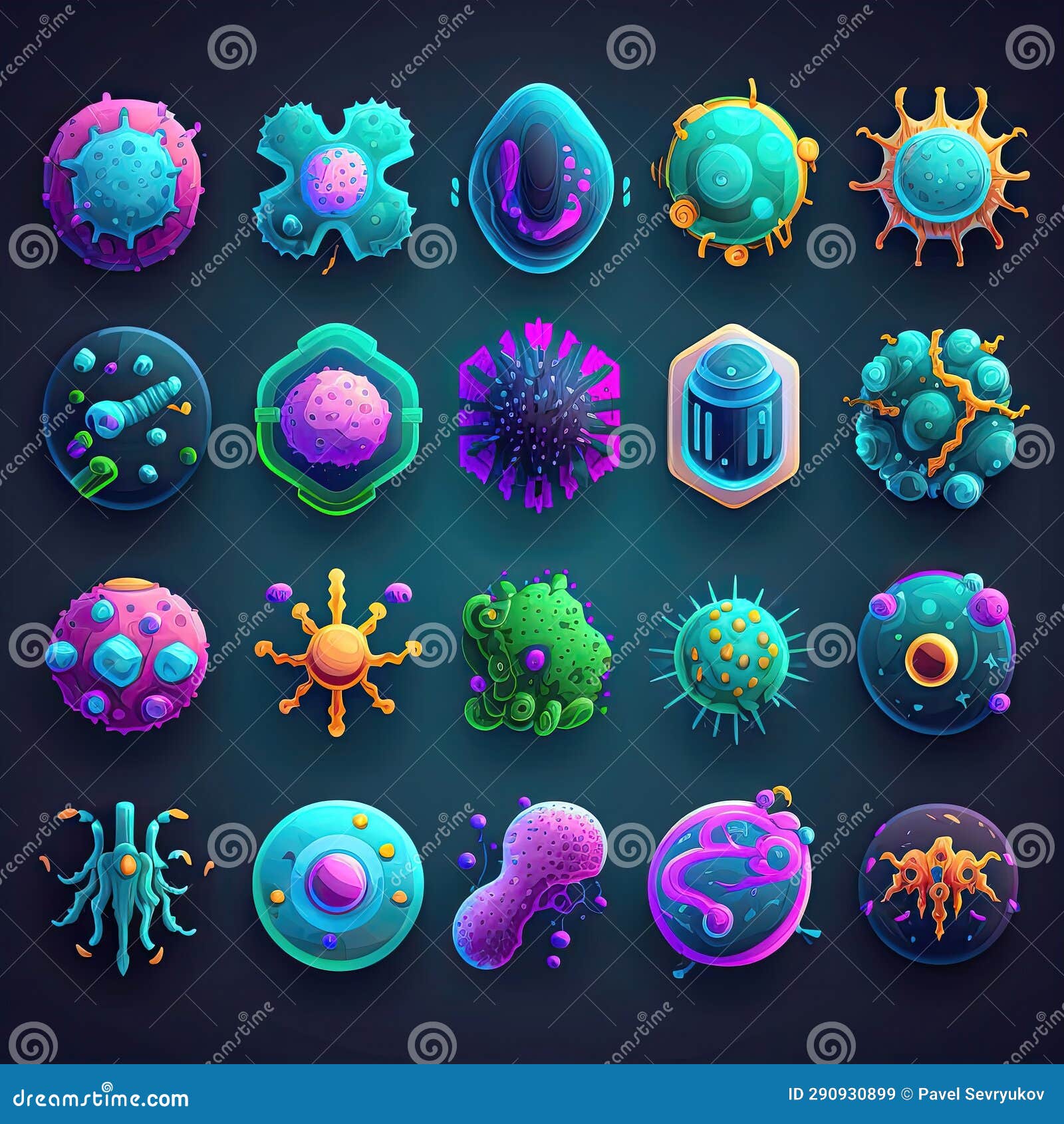 Microbiology Cell Explore. Molecular View. Medical Technology ...