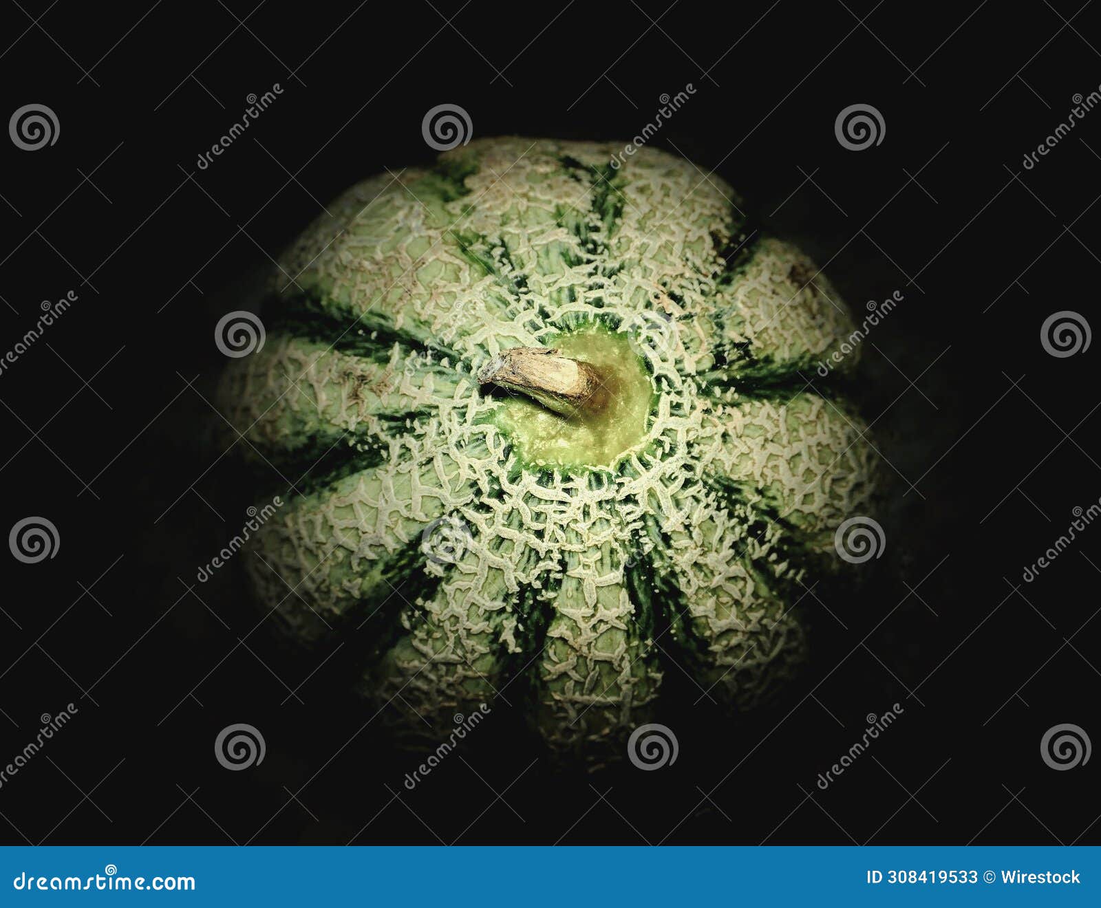 An Apple that is Glow in the Dark on a Table Stock Image - Image of ...
