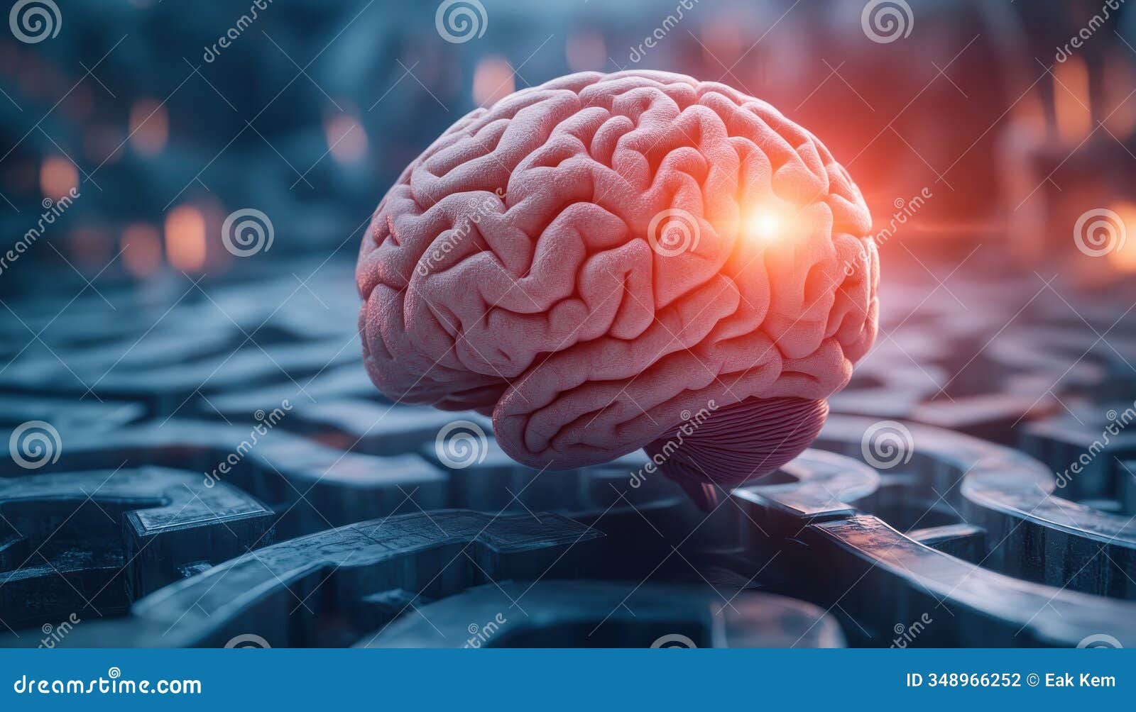 Illuminated Brain Maze Unveiling Cognitive Development Strategies ...