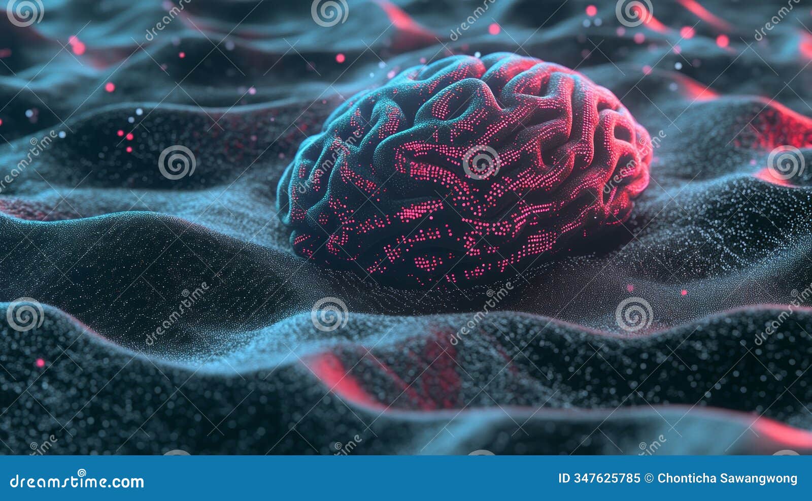 Illuminated Brain, a Visual Representation of Ideas, Innovation ...