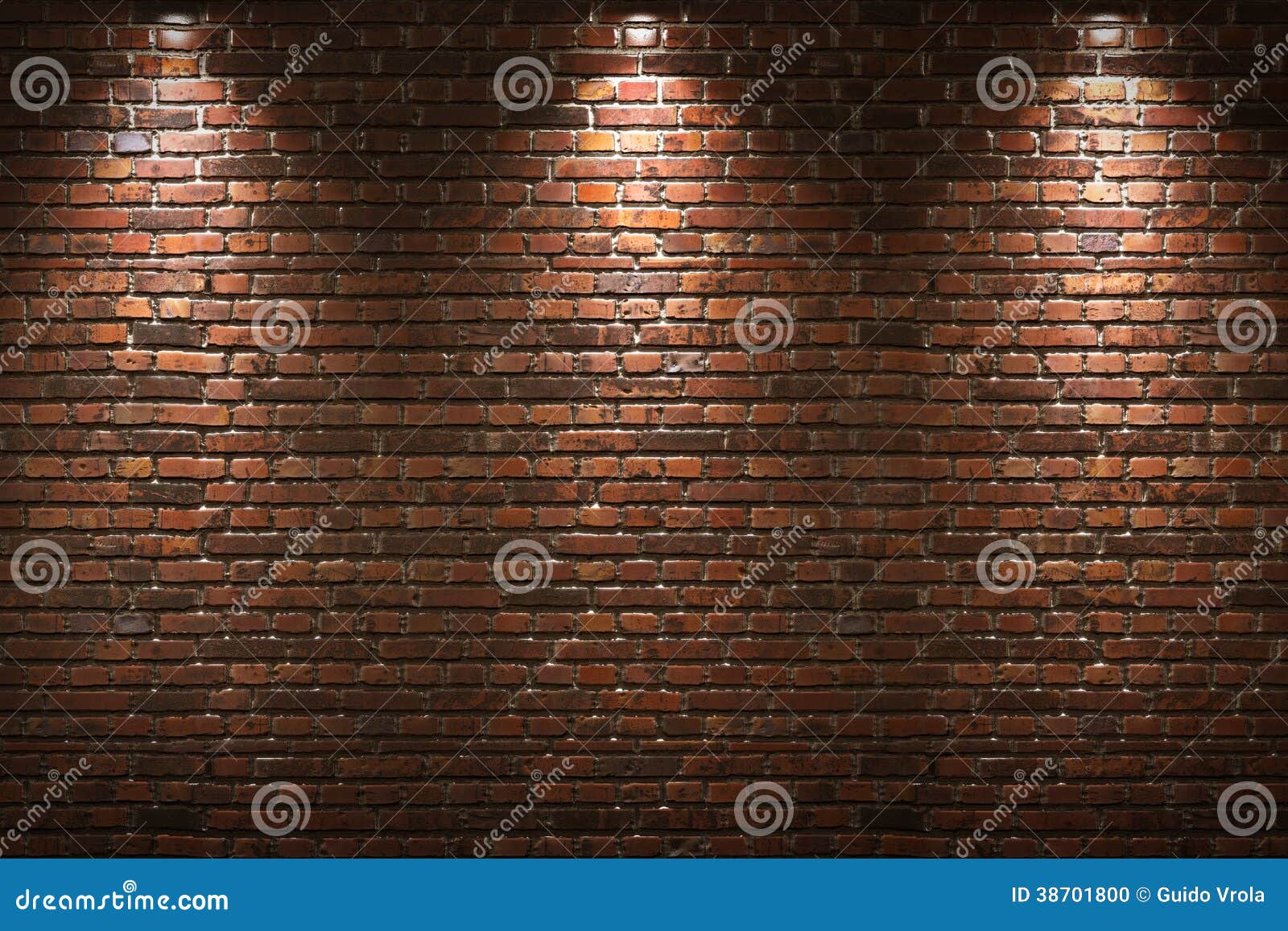 Old Brick Wall Background. Red Bricks Texture. Frame Border Vector ...