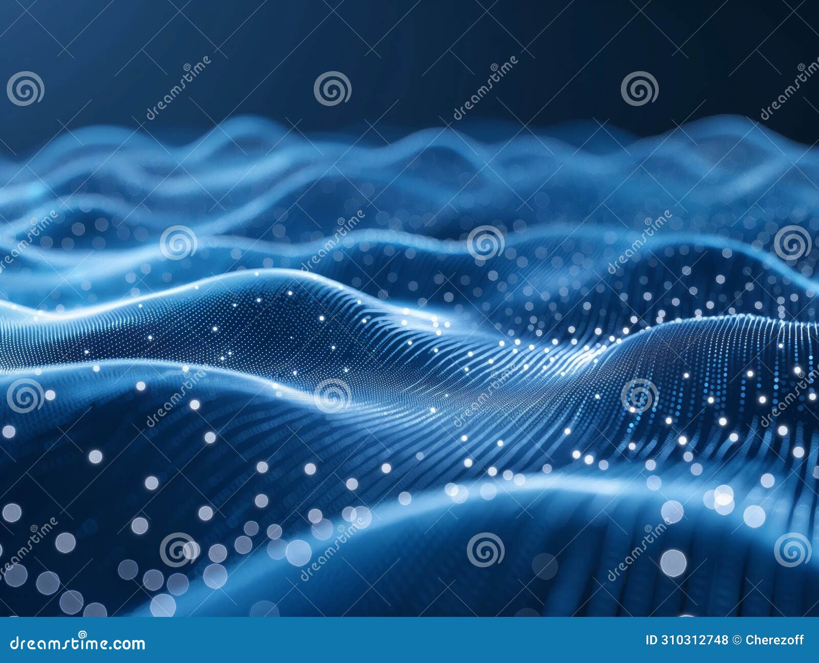 Abstract Digital Waves Background Stock Photo - Image of network ...