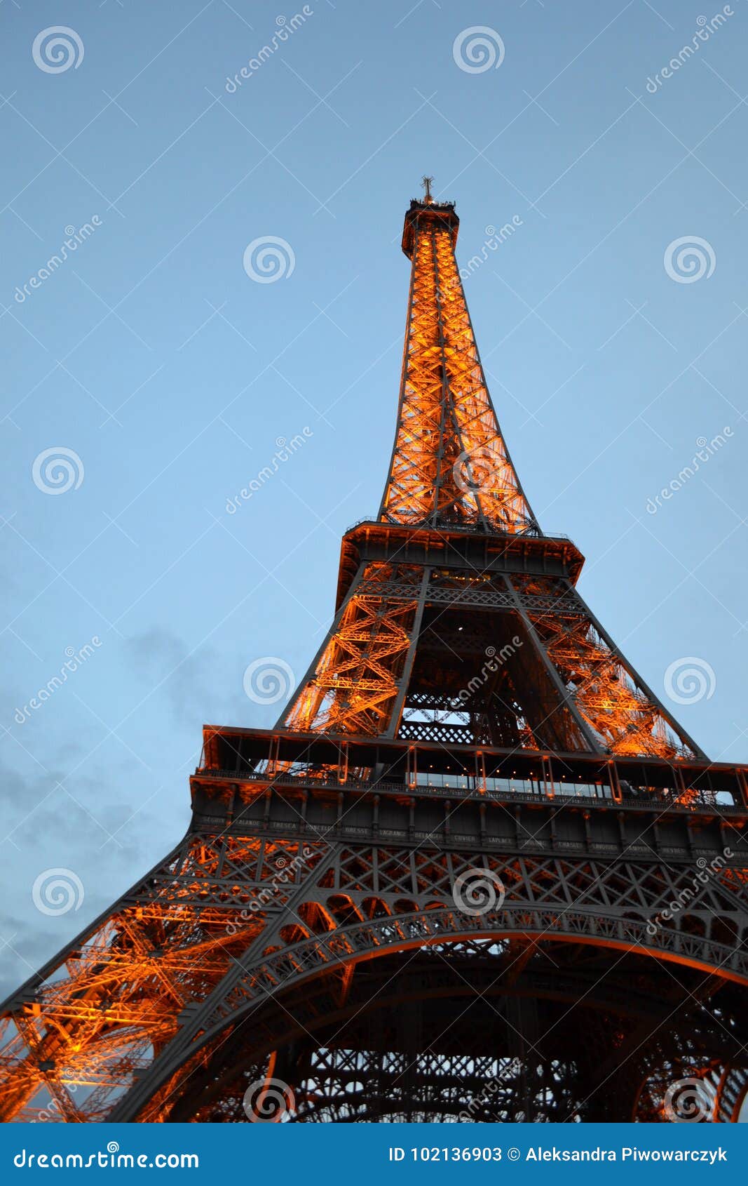 Illuminated Eiffel tower editorial stock photo. Image of eiffel - 102136903 Illuminated Eiffel tower editorial stock photo. Image of eiffel - 102136903