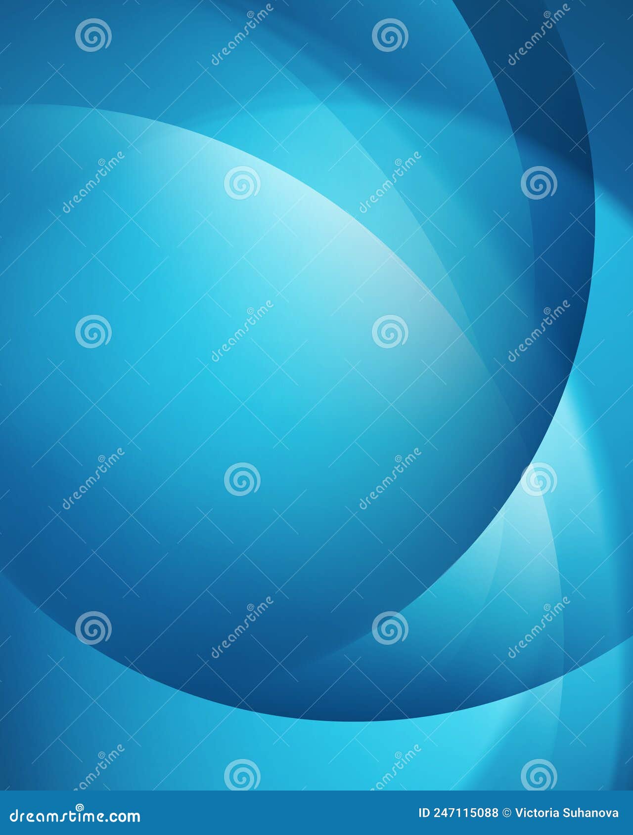 Illuminated Explosion Lens Flare Abstract Curved Wave Blue Gradient ...