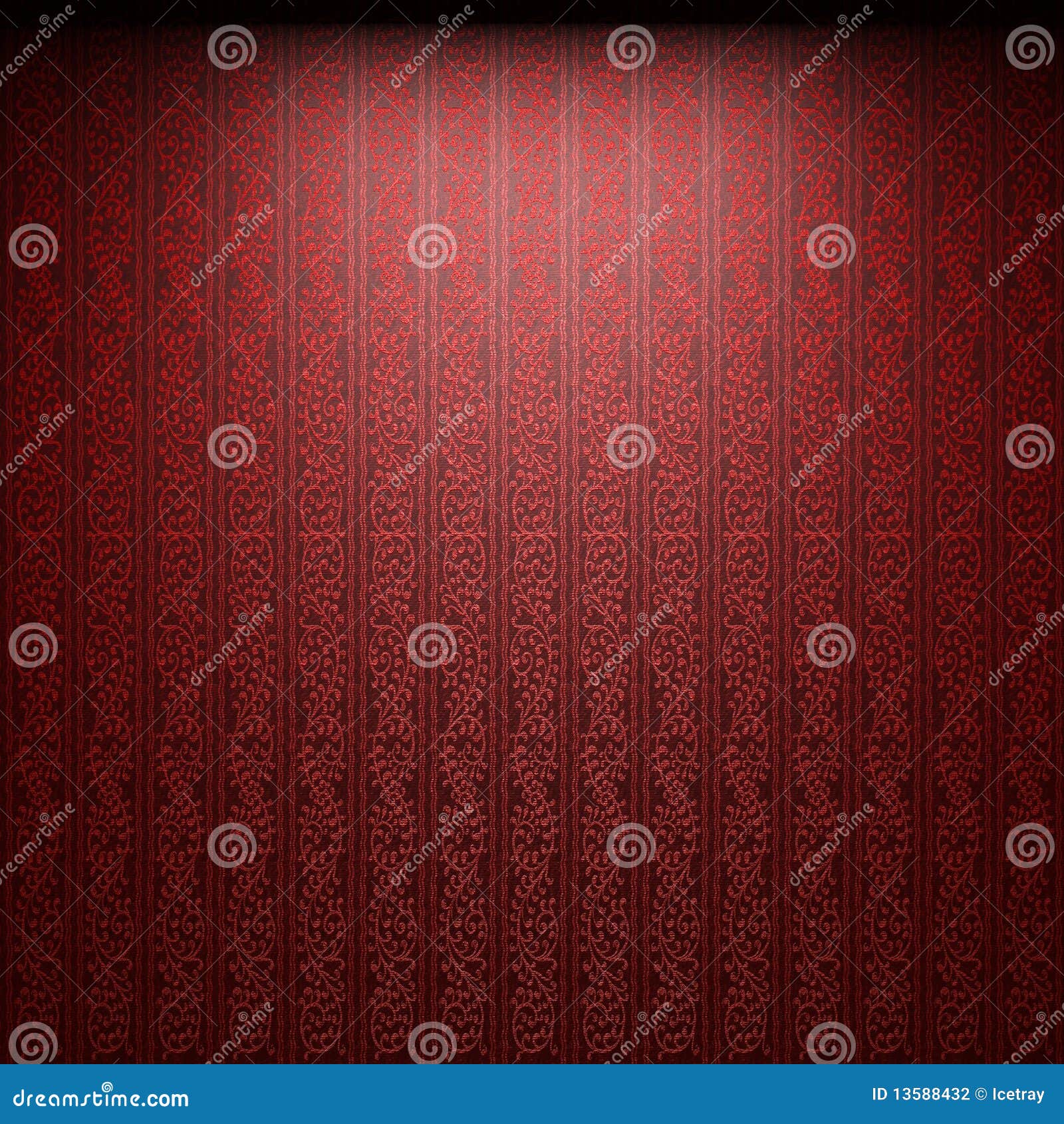 Illuminated Fabric Wallpaper Stock Illustration - Illustration of ...