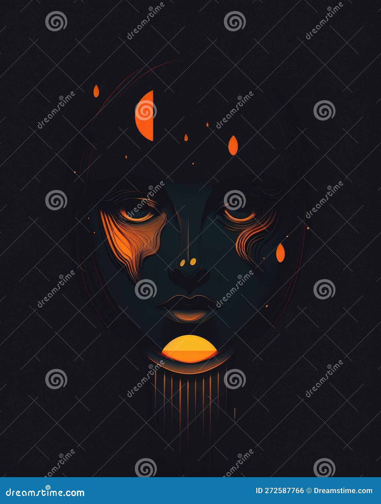 An Illuminated Face a World Litup with Possibility and Knowledge. AI ...