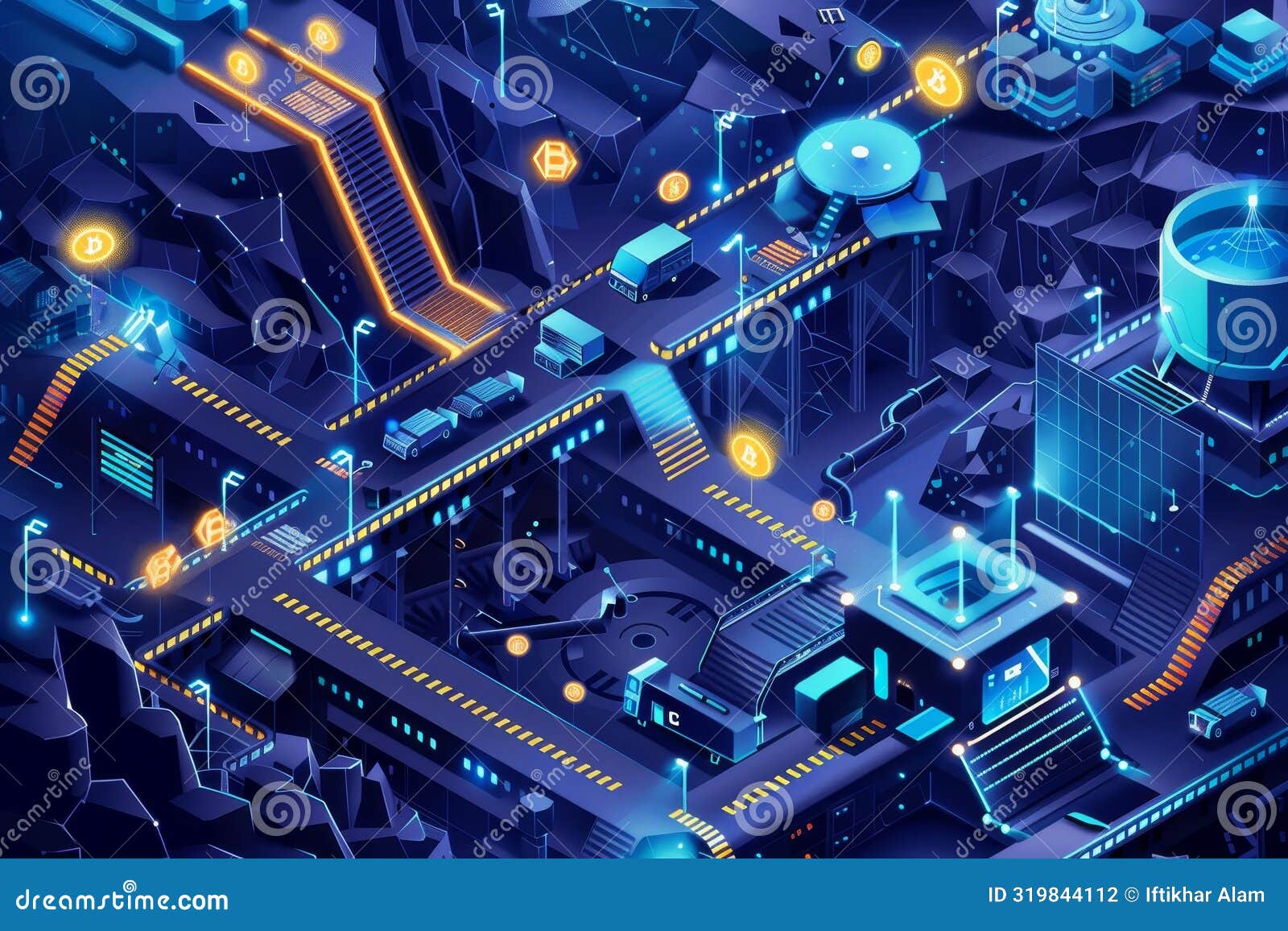 Computer Algorithms Line Icon, Vector. Computer Algorithms Outline Sign, Concept Symbol, Flat ...