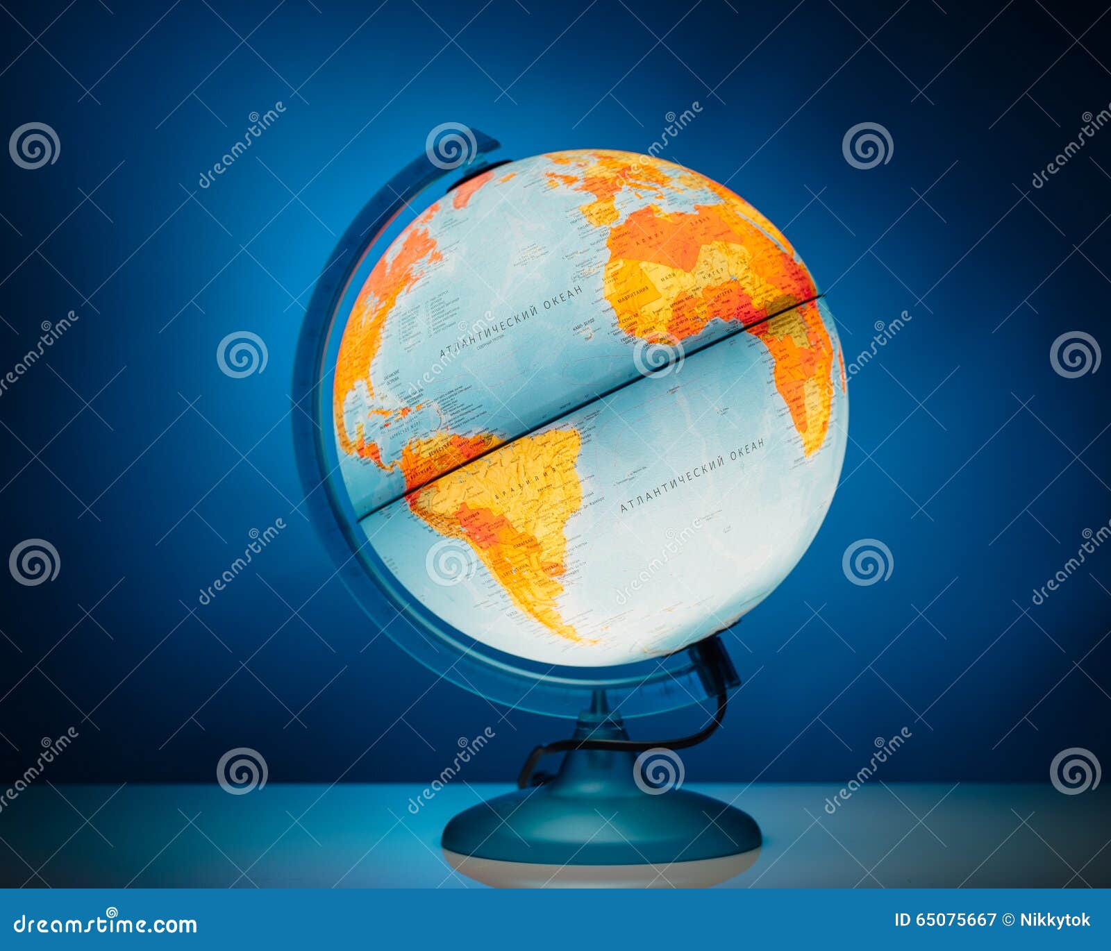 Illuminated globe model stock image. Image of globalization - 65075667