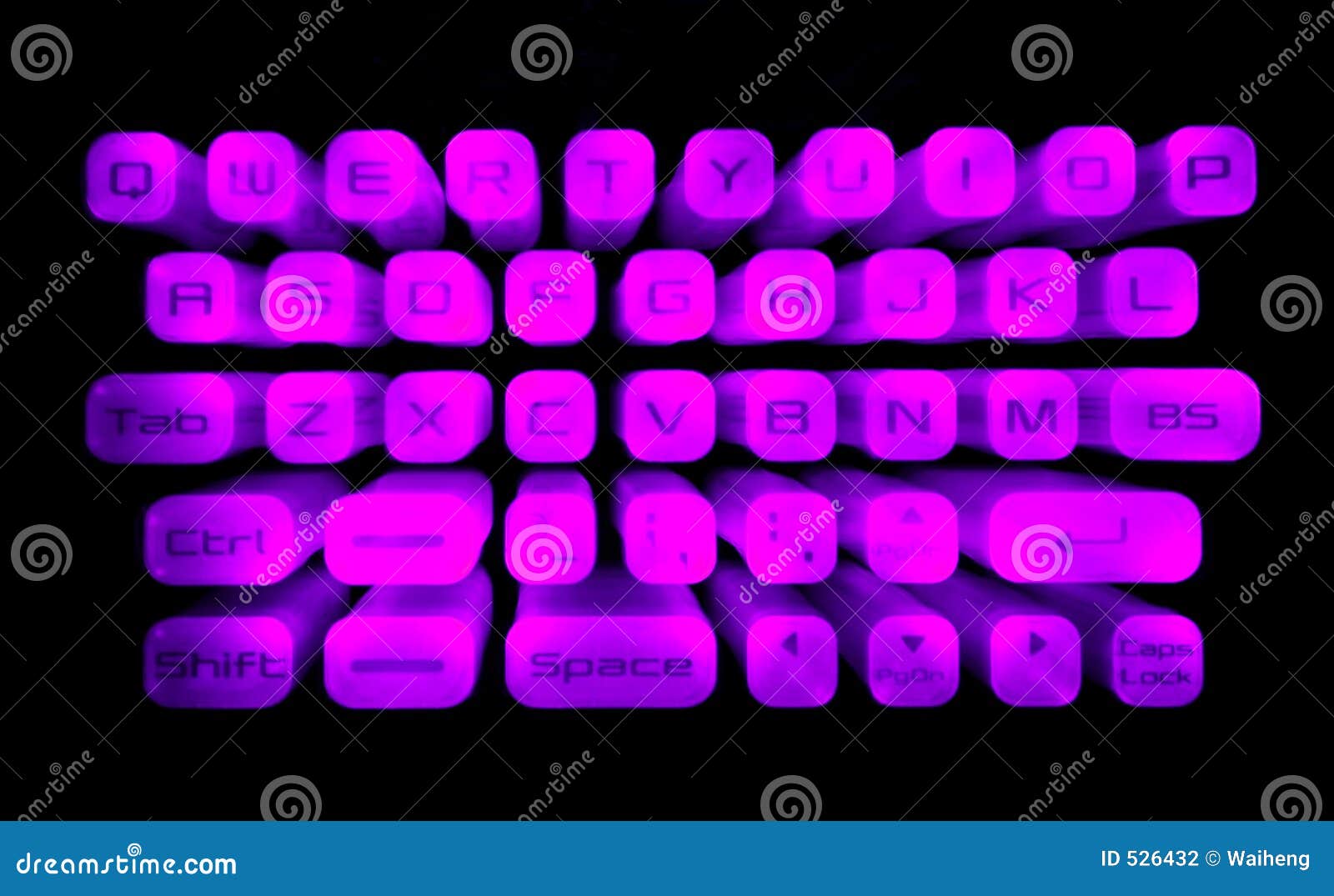 Illuminated Keyboard. Backlight Gaming Keyboard With Versatile Color ...