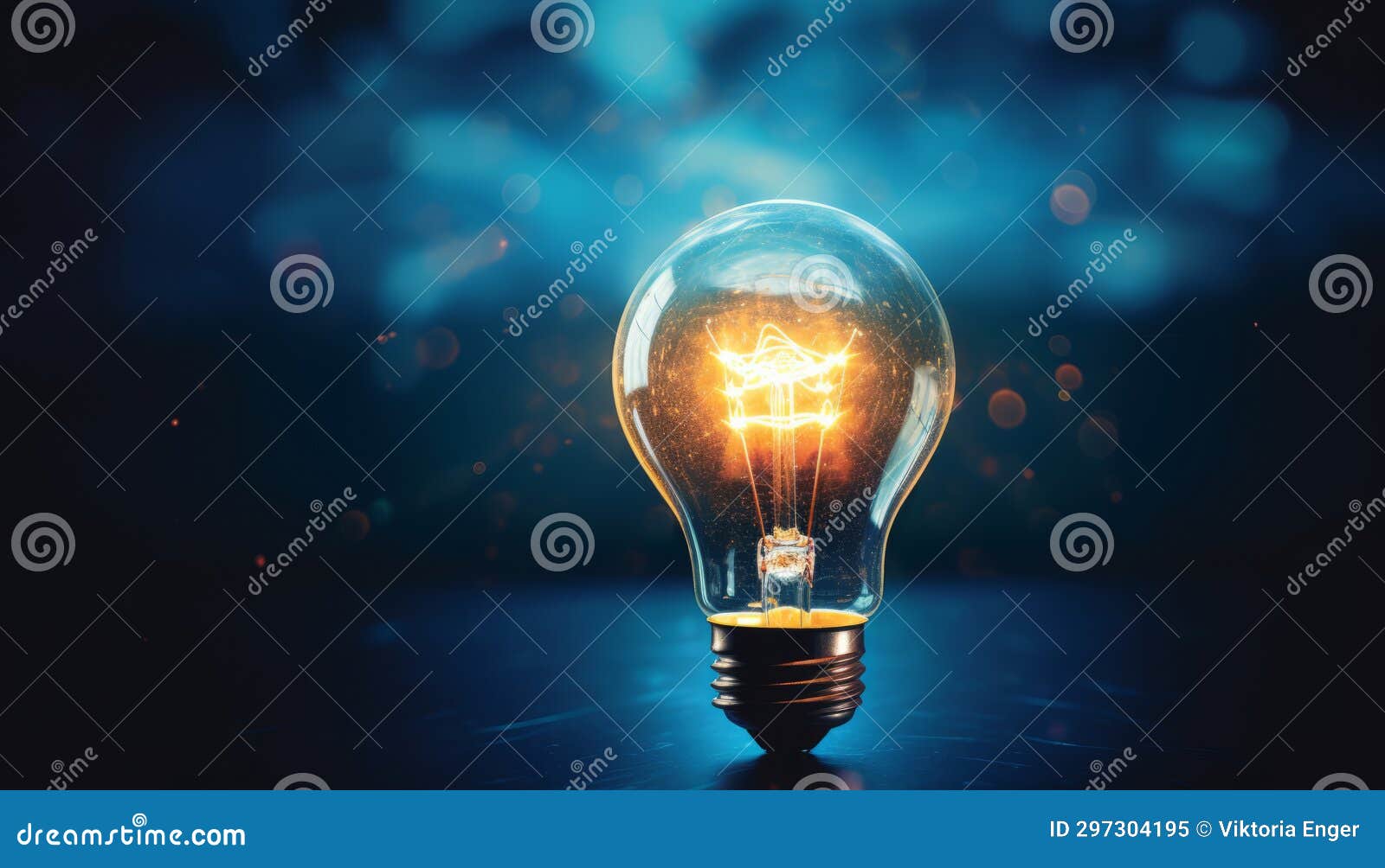 Illuminated Light Bulb on Dark Backdrop, Promoting Energy Conservation ...