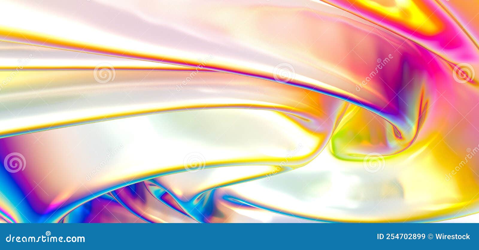 Illuminated Liquid Colorful Pattern, Perfect for Wallpapers Stock ...