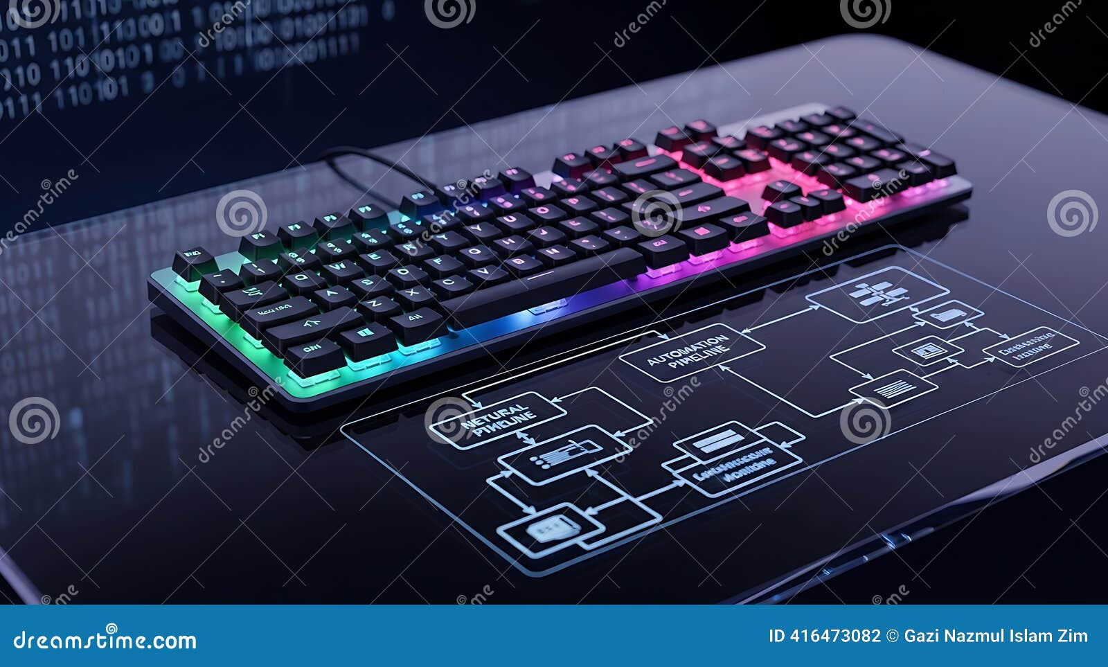 Set Flowchart, Code Terminal, Processor And MySQL Code Icon. Vector | CartoonDealer.com #260788495