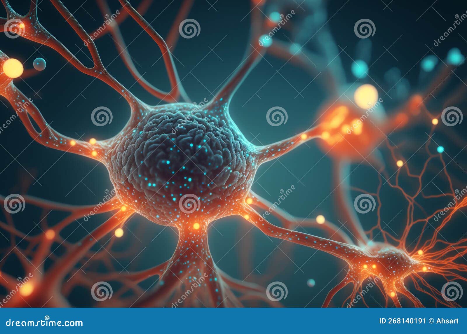 Illuminated Neural Network Illustration with Bright Colors and 3d ... Illuminated Neural Network Illustration with Bright Colors and 3d ...