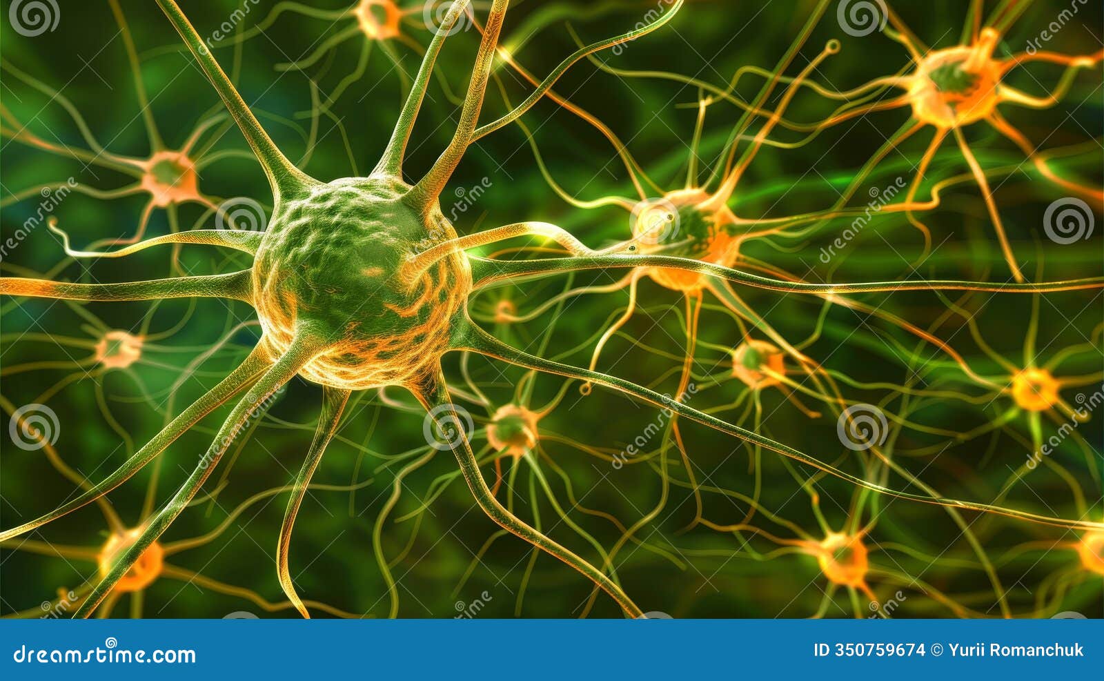 Illuminated Neuron Cells a Stunning Representation of Mind Evolution ...