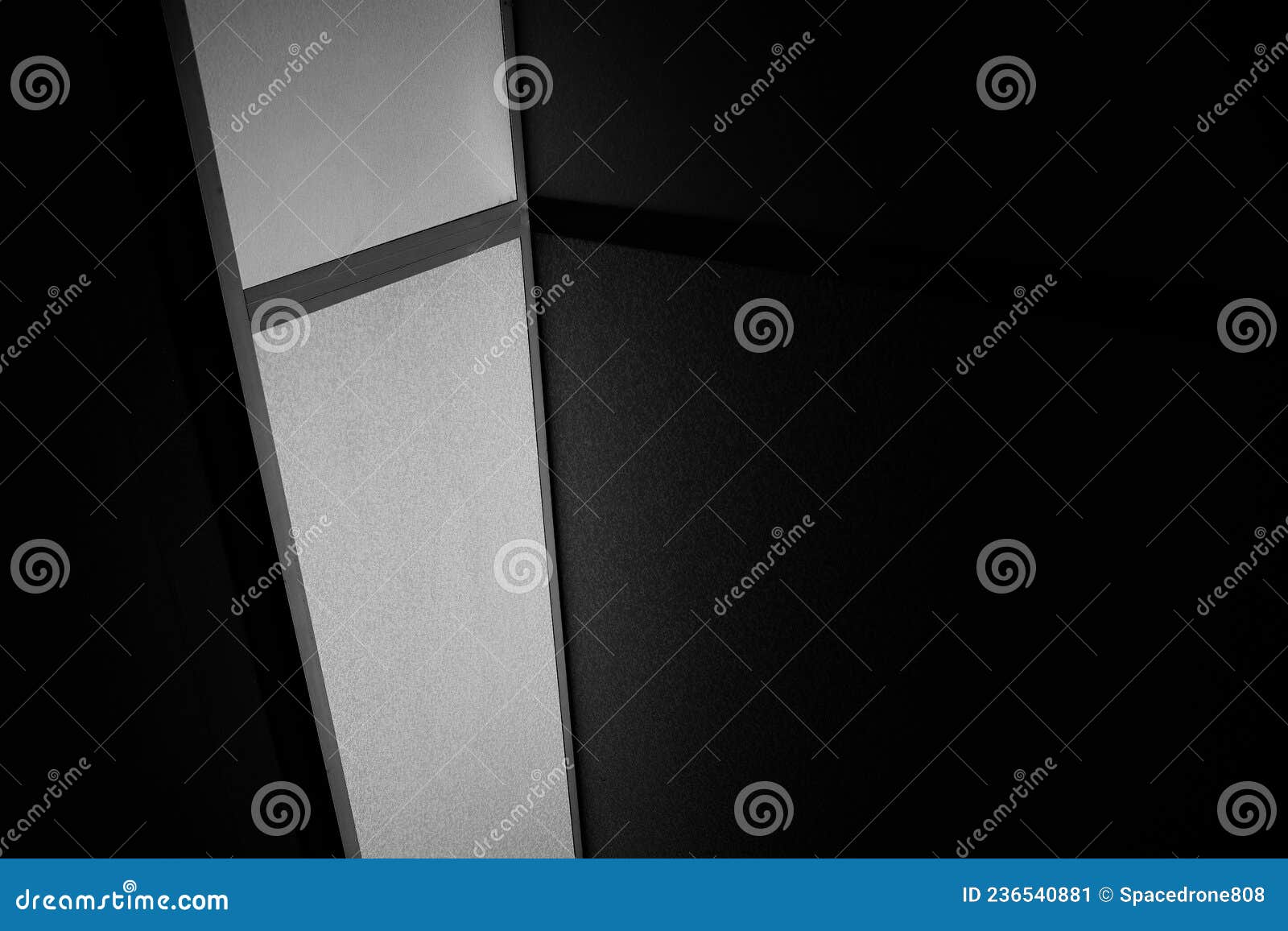 Illuminated Office Wall Texture Background Stock Image - Image of ...