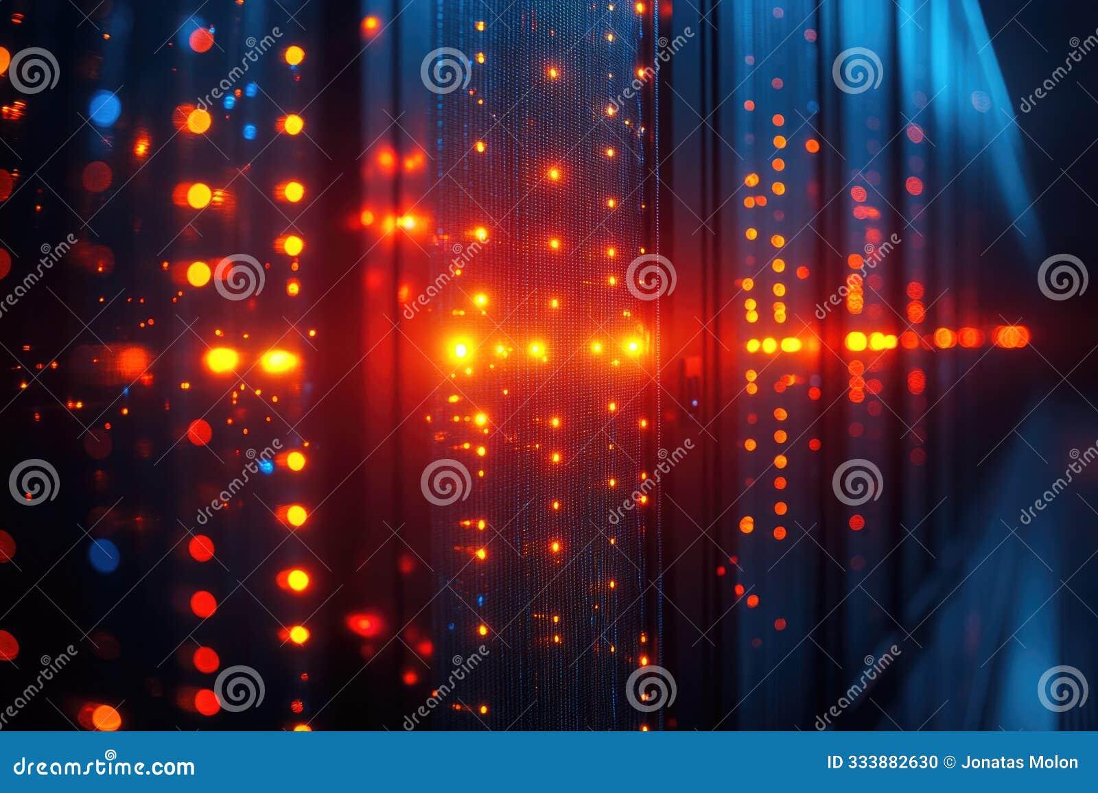 Illuminated Optical Fibers in Server Hard Disks Create a Stunning Di ...