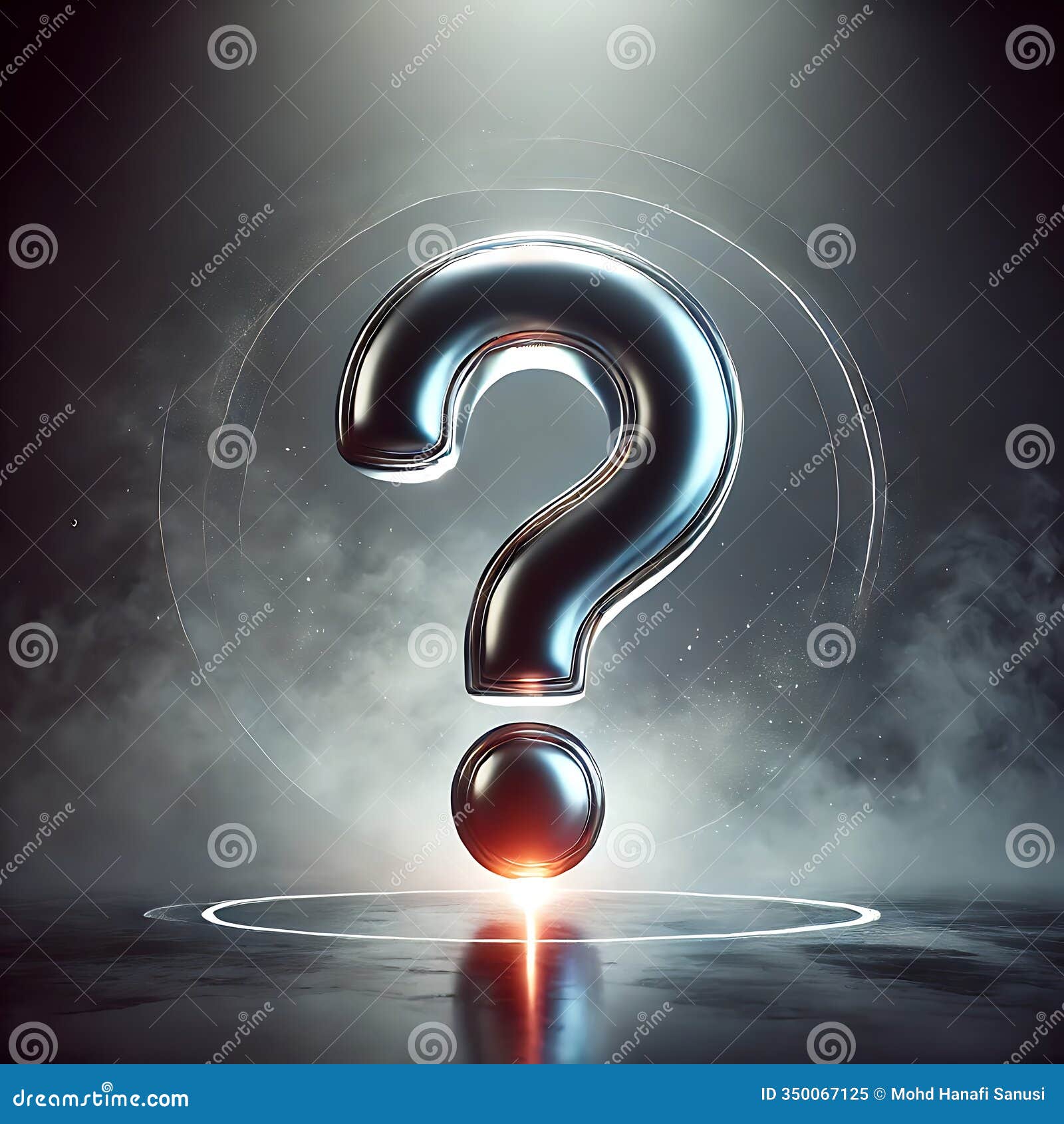 The Illuminated Question stock illustration. Illustration of organ ...