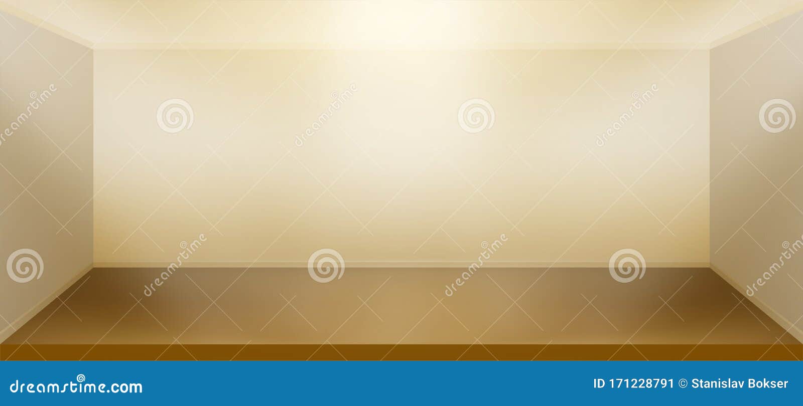 Illuminated Realistic Studio Background Stock Vector - Illustration of ...