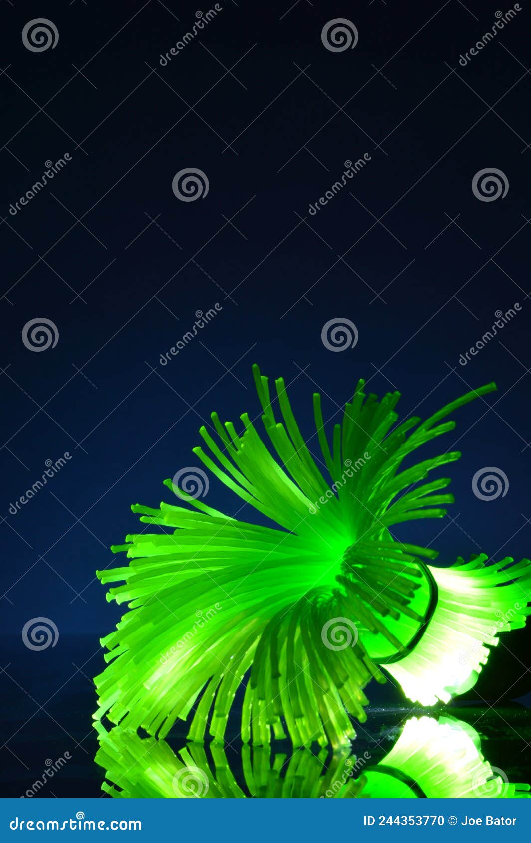 Illuminated Strands of Neon String Stock Photo - Image of string ...