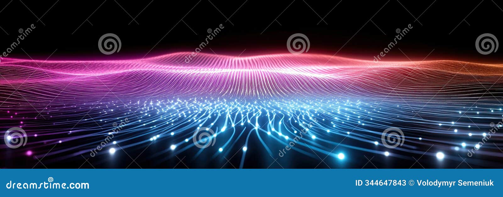 Illuminated Tensor Field Grid with Arrows and Color Gradients ...
