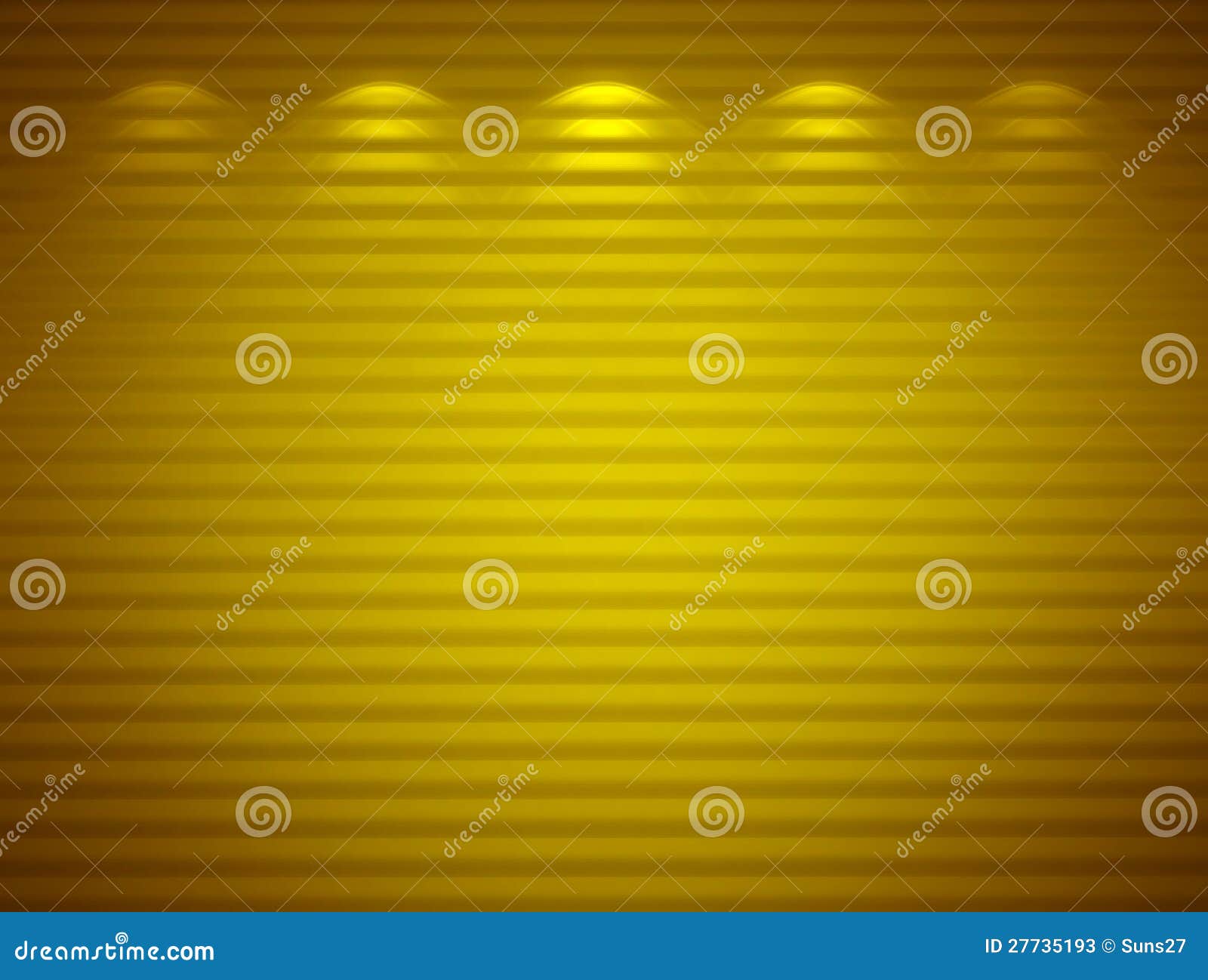 Illuminated Yellow Wall, Background Stock Illustration - Illustration ...