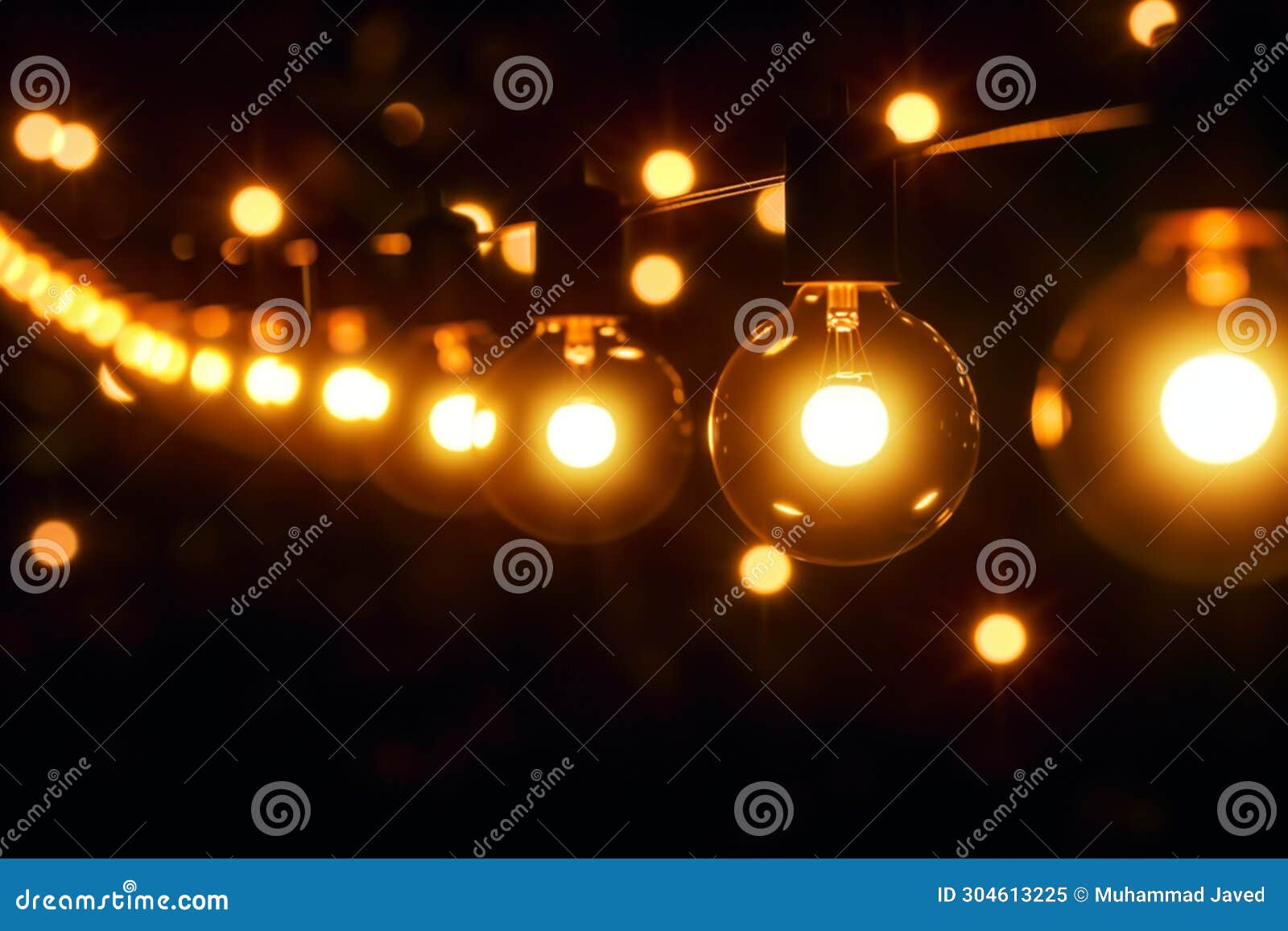 Illuminating Concepts Multiple Light Bulbs Shining Brightly in Creative ...