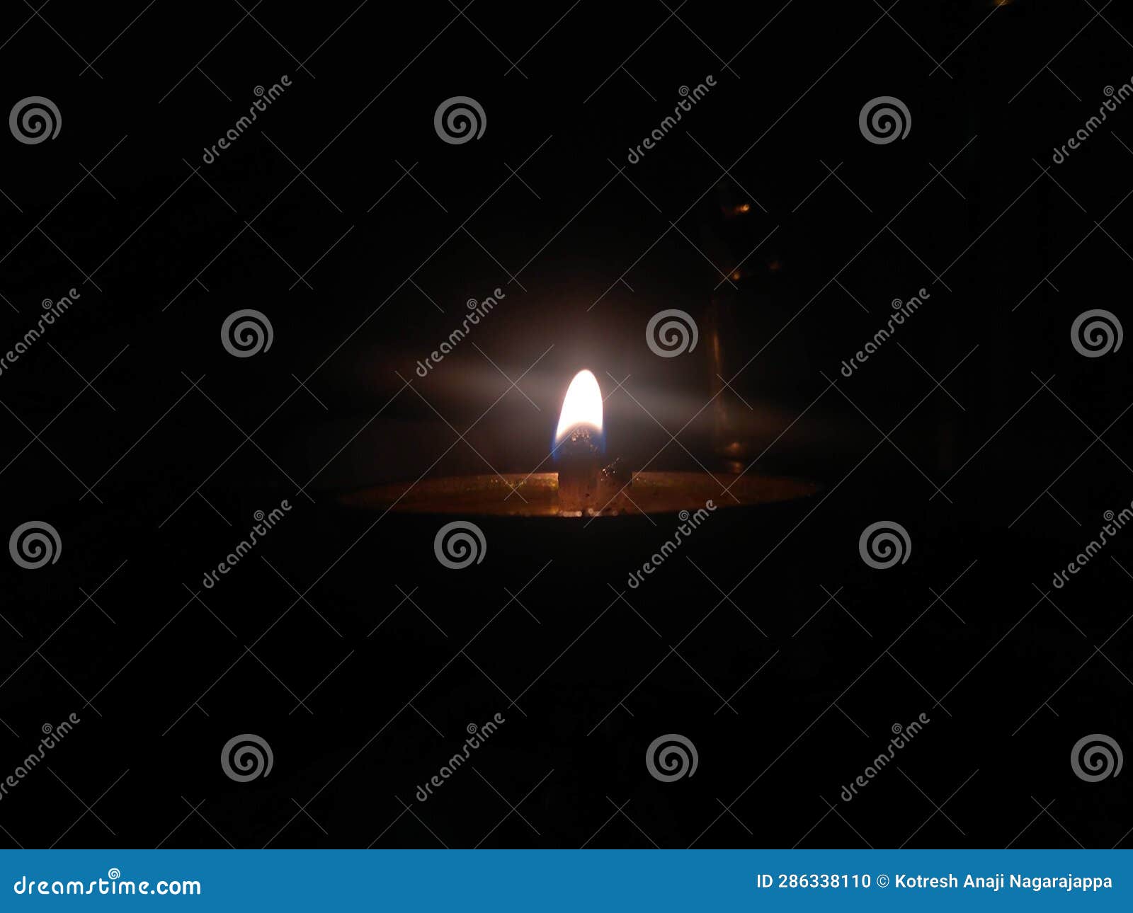 Illuminating Elegance: Artistic Lamp Casting Radiant Light Stock Photo ...