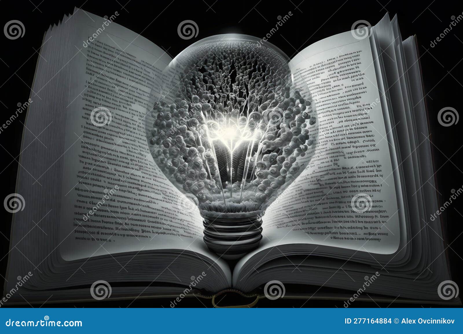 Illuminating Knowledge: Creative Book in the Shape of a Lightbulb ...
