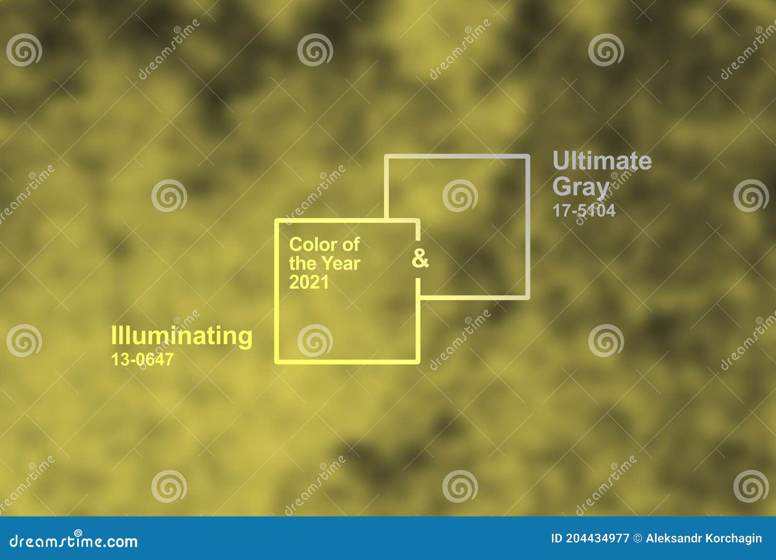 Illuminating and Ultimate Gray. Main Color Trend 2021 Editorial ...