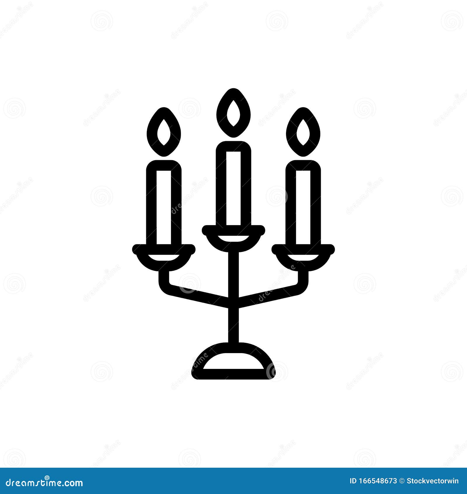 Illumination Icon Vector. Isolated Contour Symbol Illustration Stock ...