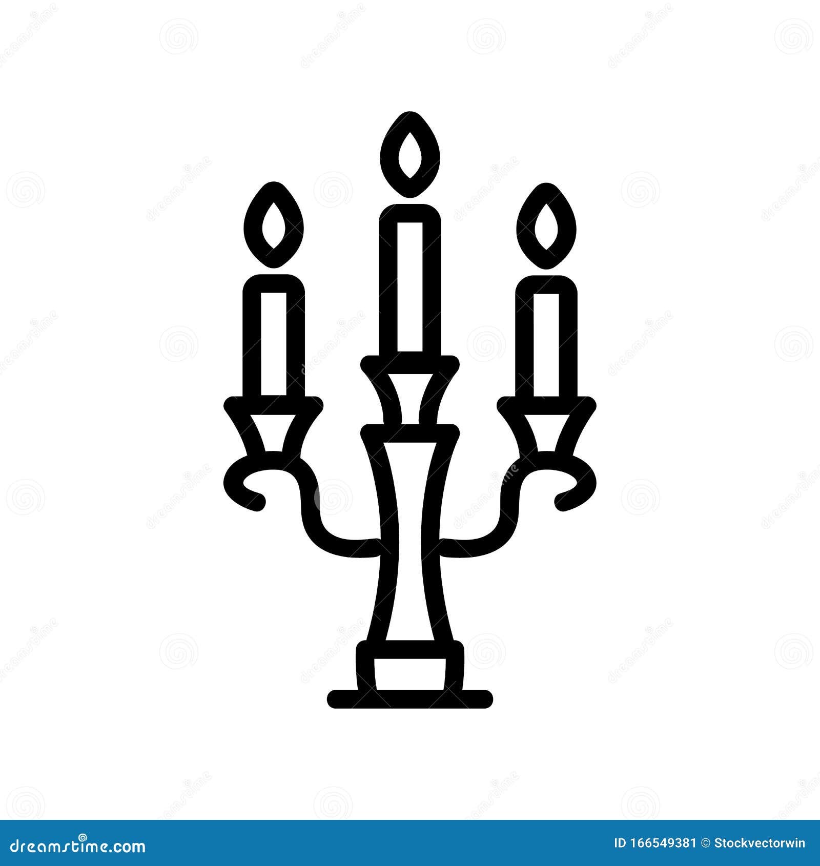 Illumination Icon Vector. Isolated Contour Symbol Illustration Stock ...