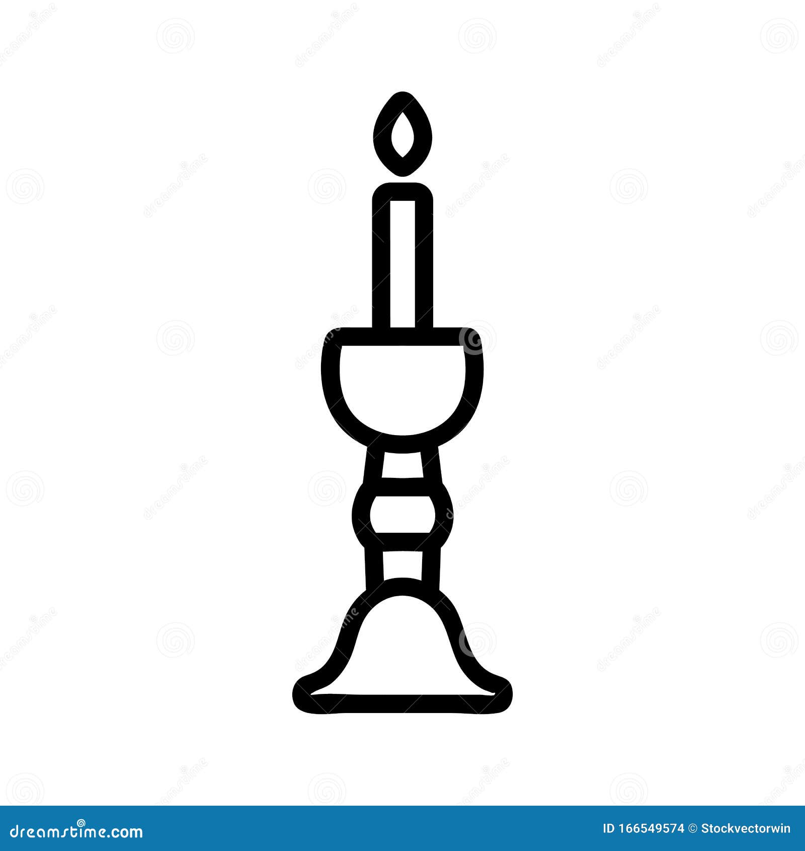 Illumination Icon Vector. Isolated Contour Symbol Illustration Stock ...