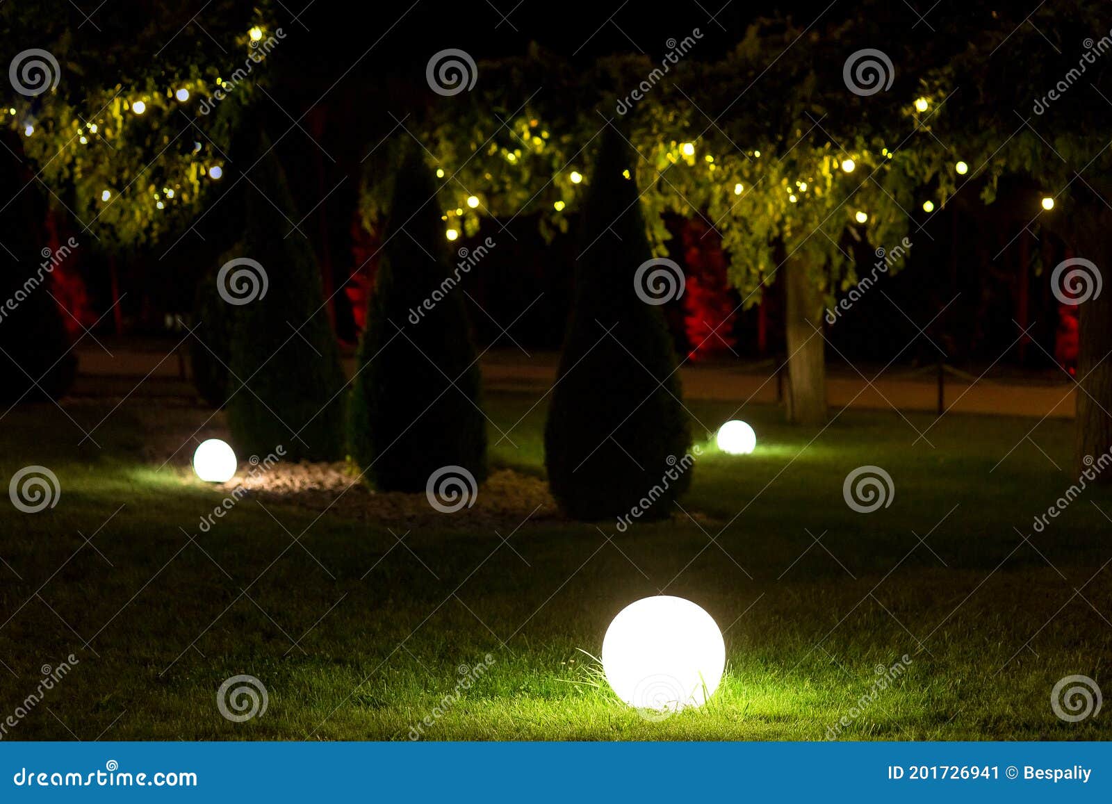 Illumination Landscape Light Backyard with Electric Ground Lantern with ...