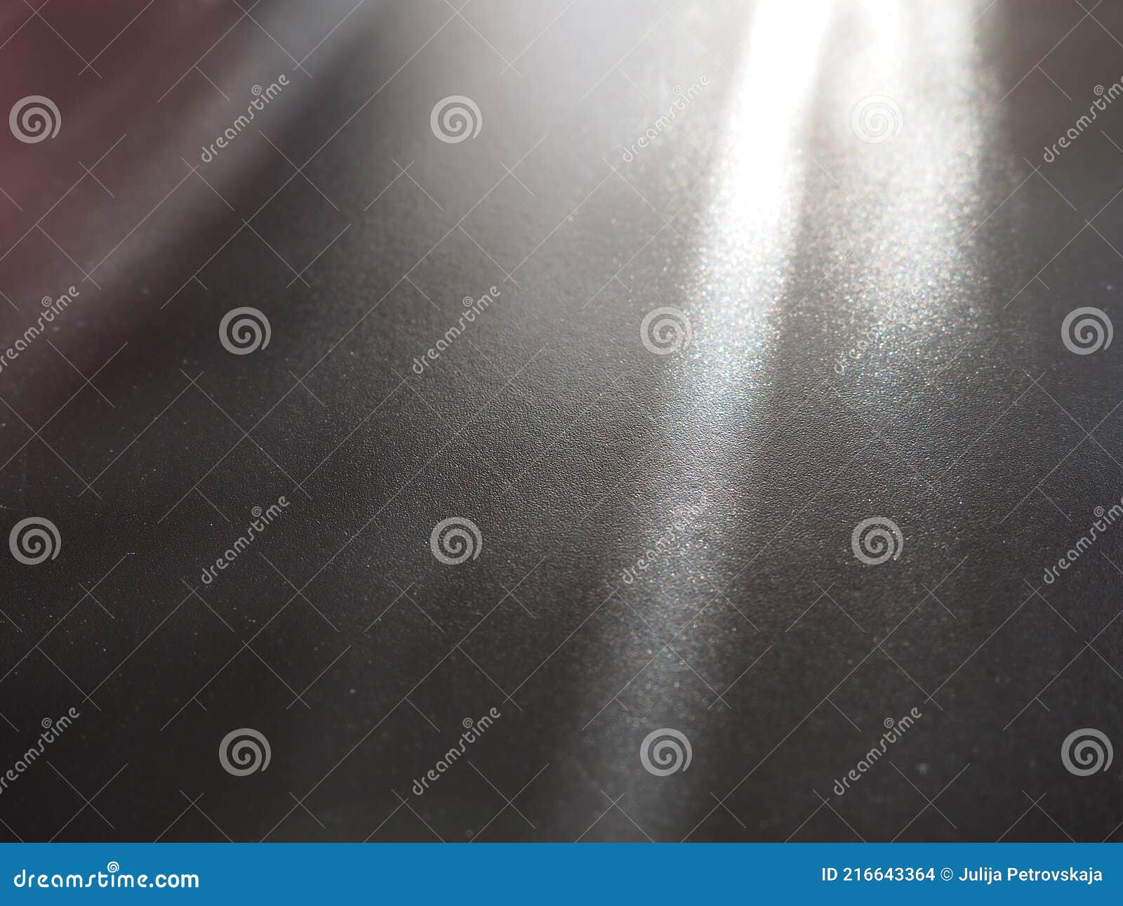 Illumination Rays on Gray Surface. Abstract Rays of Light and Lens ...