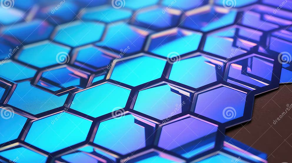 Illusion blue tech pattern stock illustration. Illustration of abstract ...